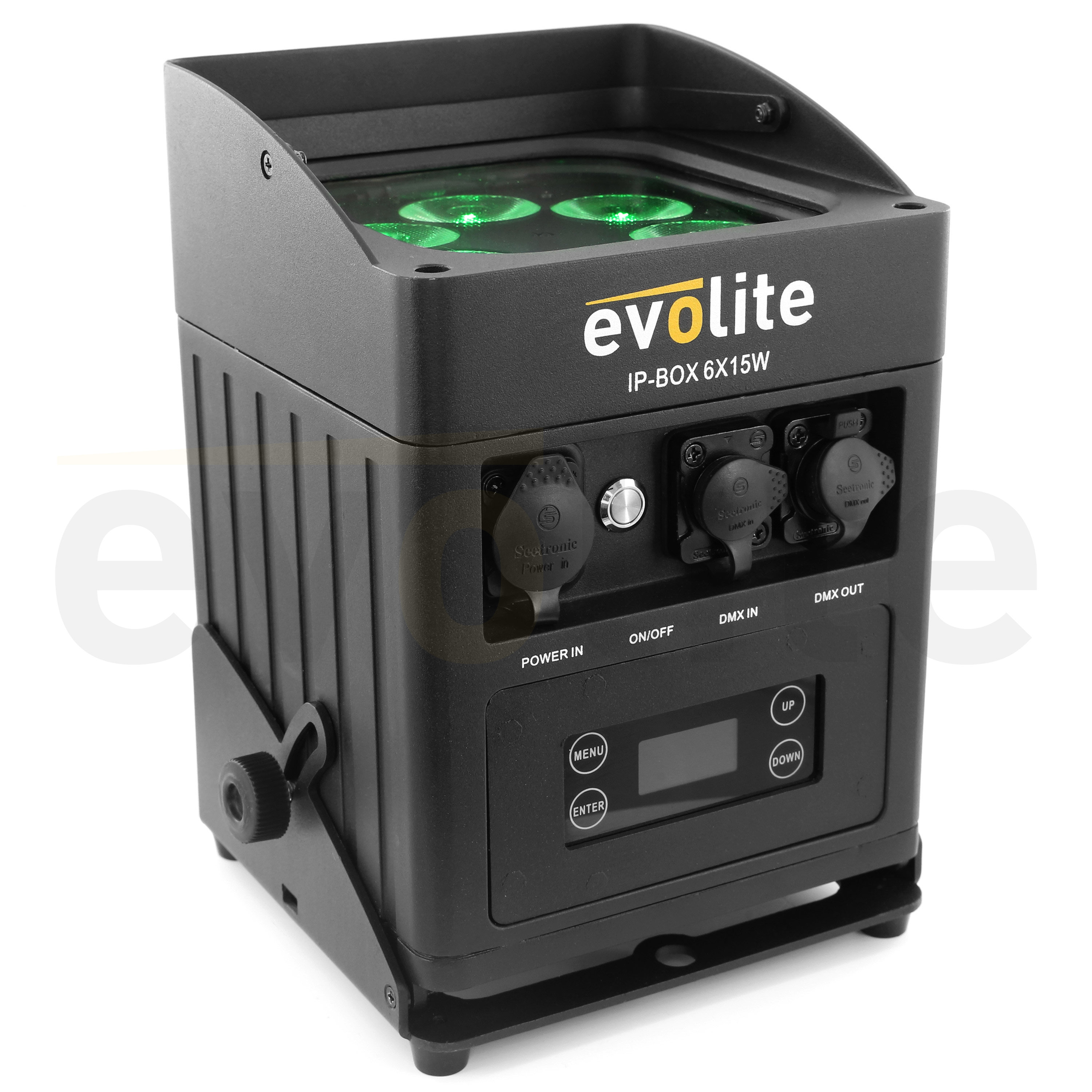 Evolite IP-BOX 6X15W - Projecteur archi à LED SonoVente.com