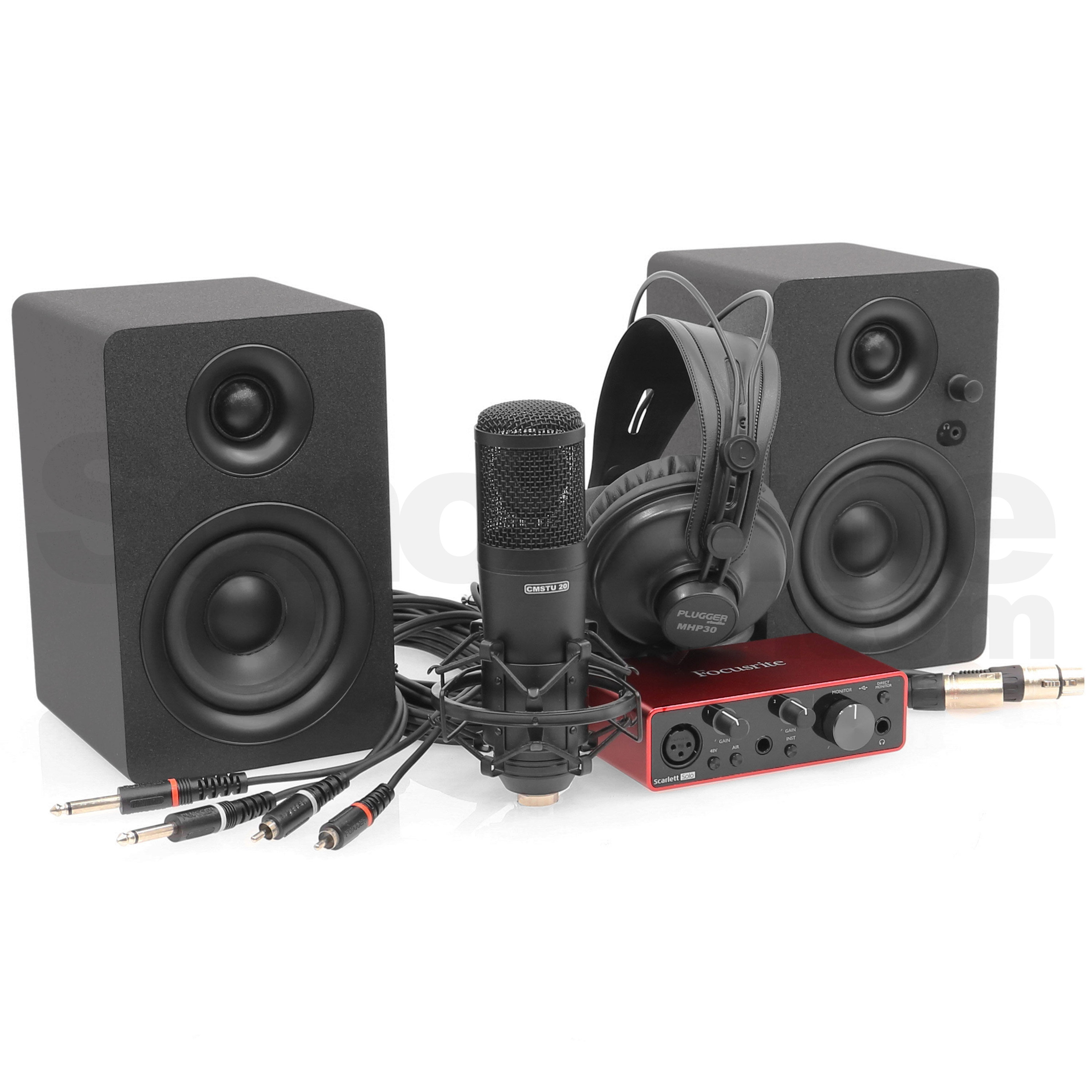 Focusrite Scarlett Solo Home Studio Pack - Carte son SonoVente.com