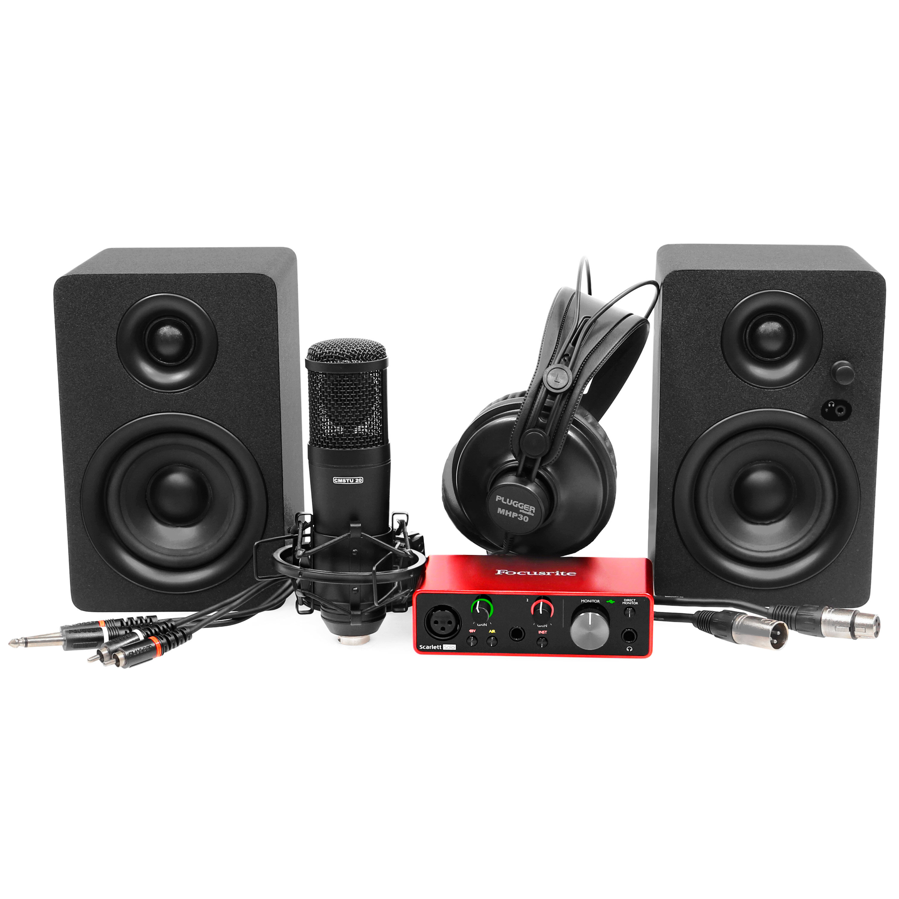 Focusrite Scarlett Solo Home Studio Pack - Carte son SonoVente.com