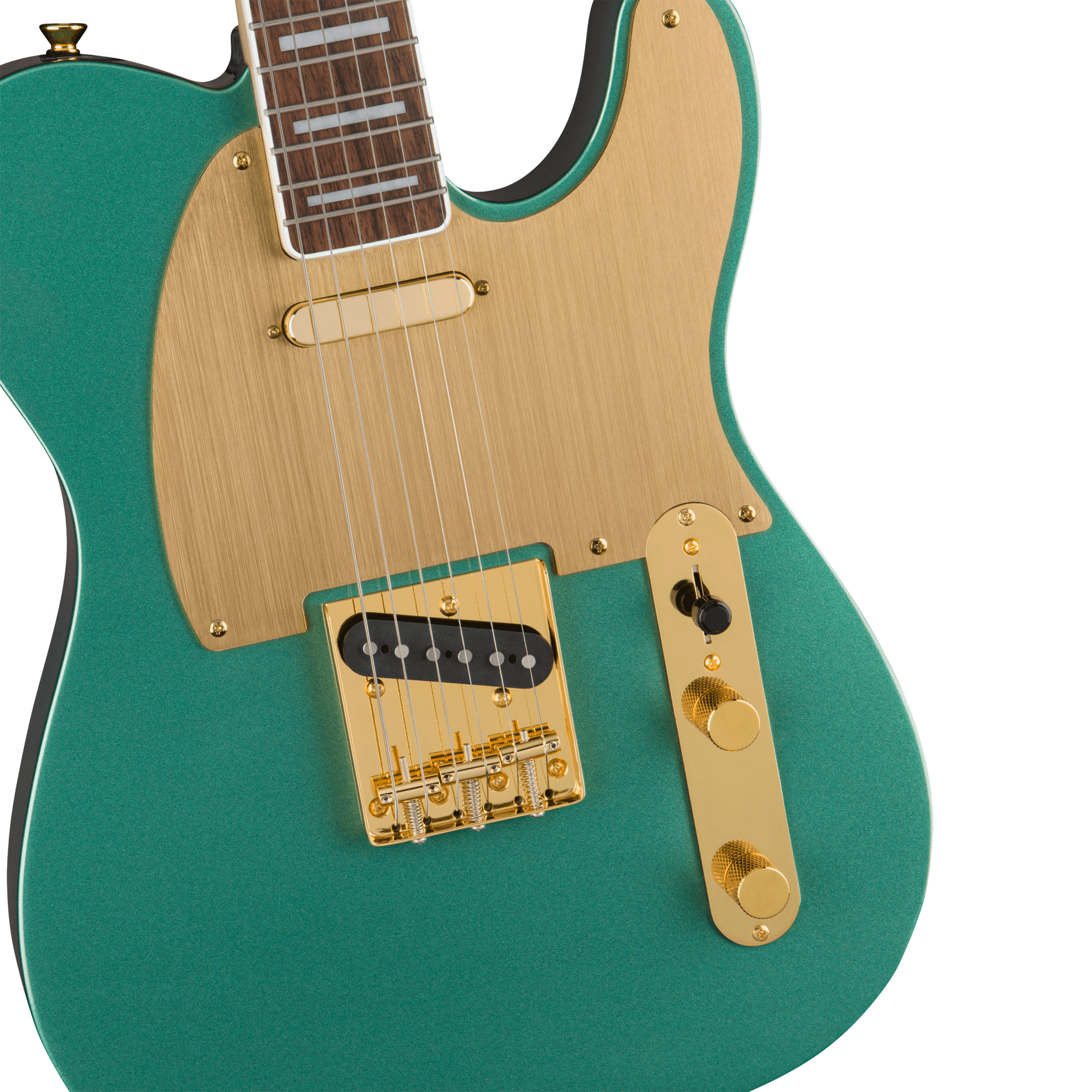 Squier by FENDER 40th Anniversary Telecaster Gold Edition Sherwood ...