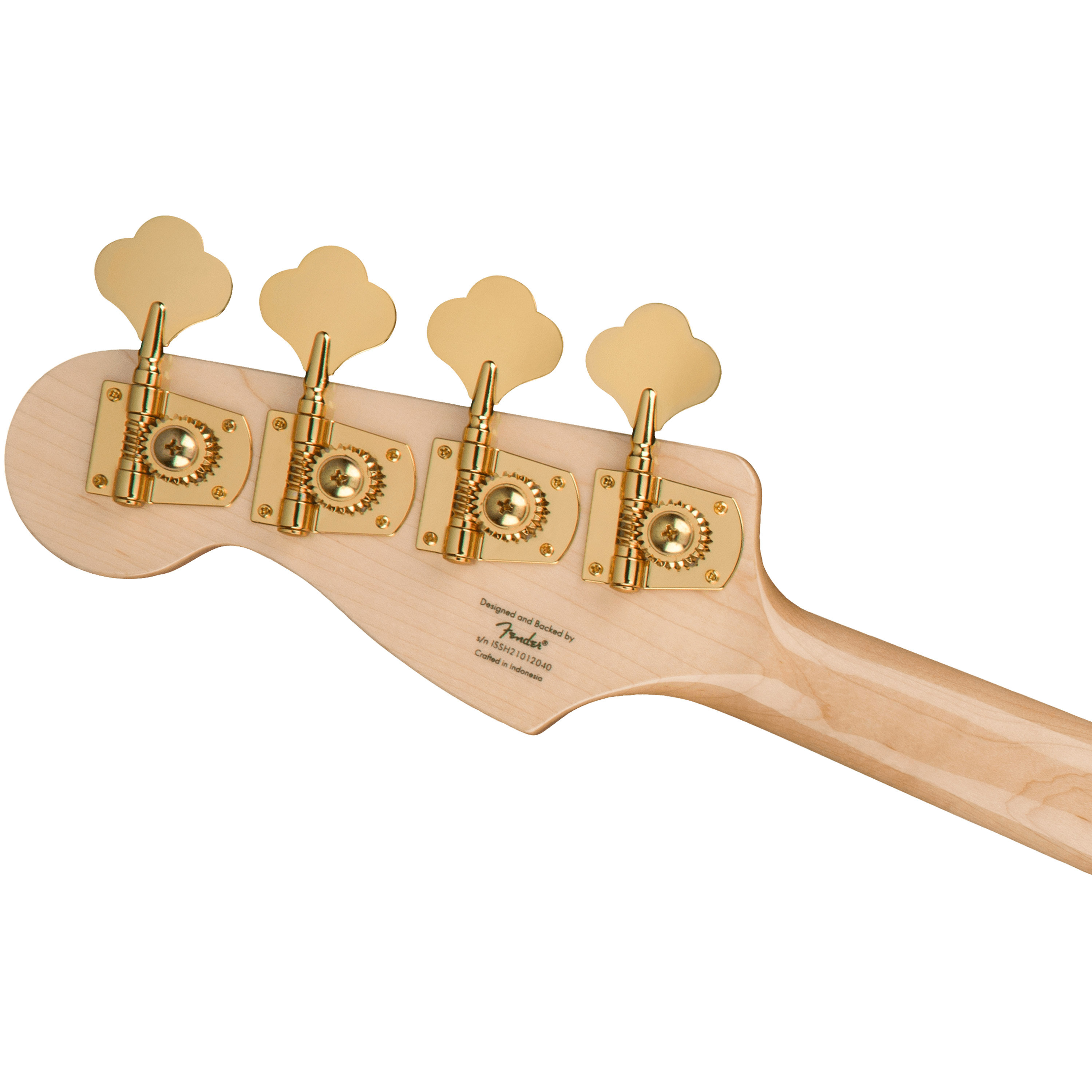 Squier by FENDER 40th Anniversary Jazz Bass Gold Edition Ruby Red ...