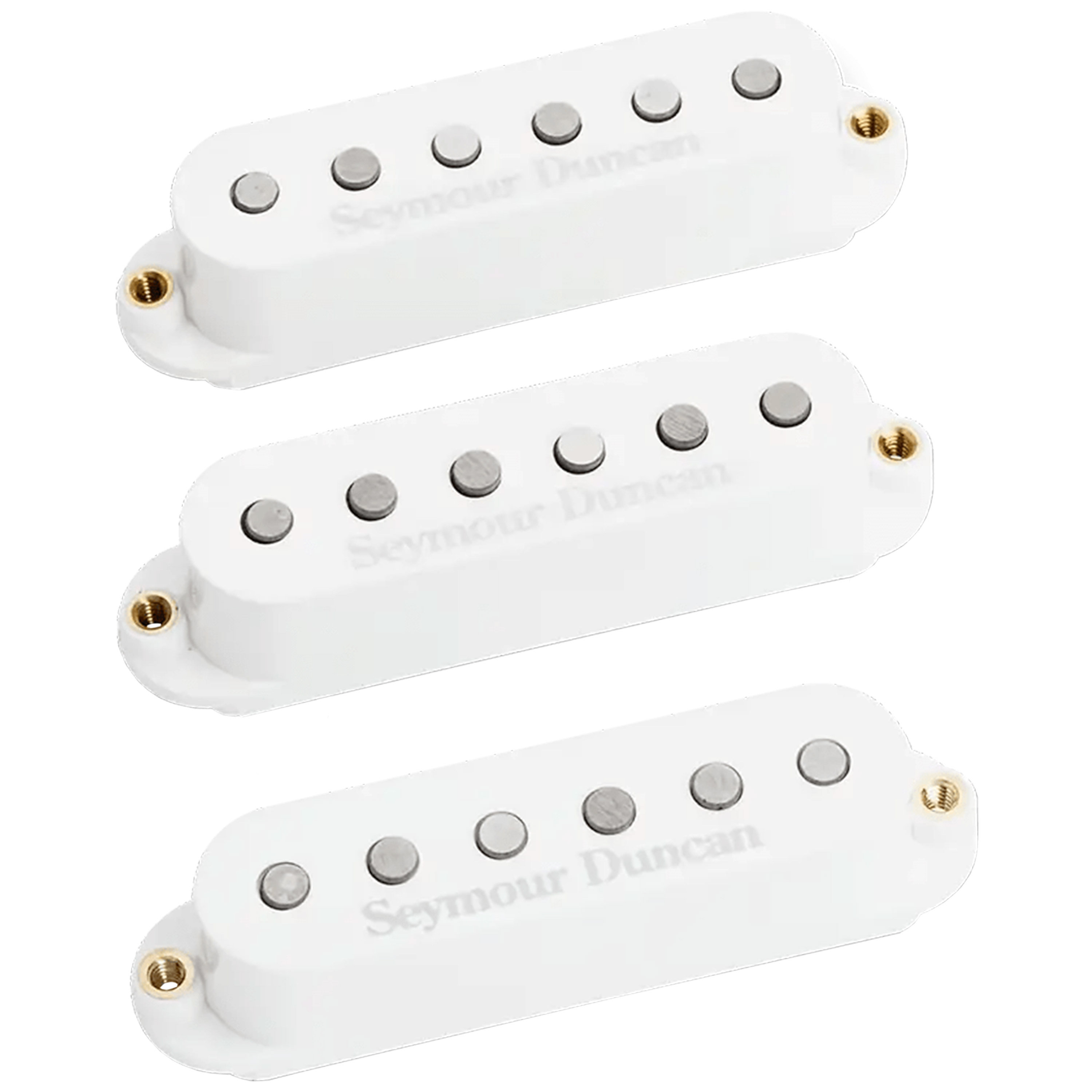 Seymour Duncan STK-S4-Set-W Stack Plus Strat Set White - Micro Guitare SonoVente.com