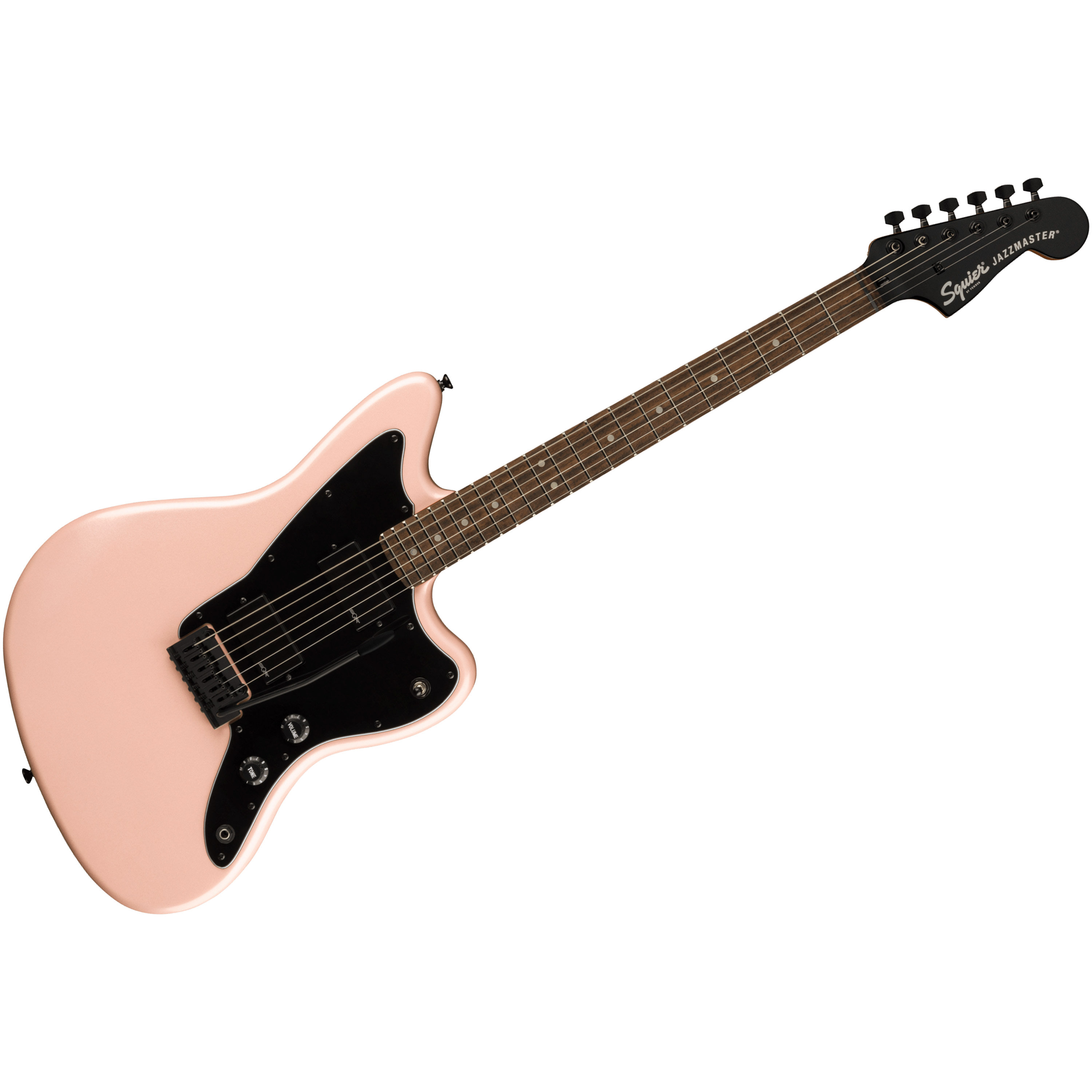 Squier by FENDER Contemporary Active Jazzmaster HH Shell Pink Pearl ...
