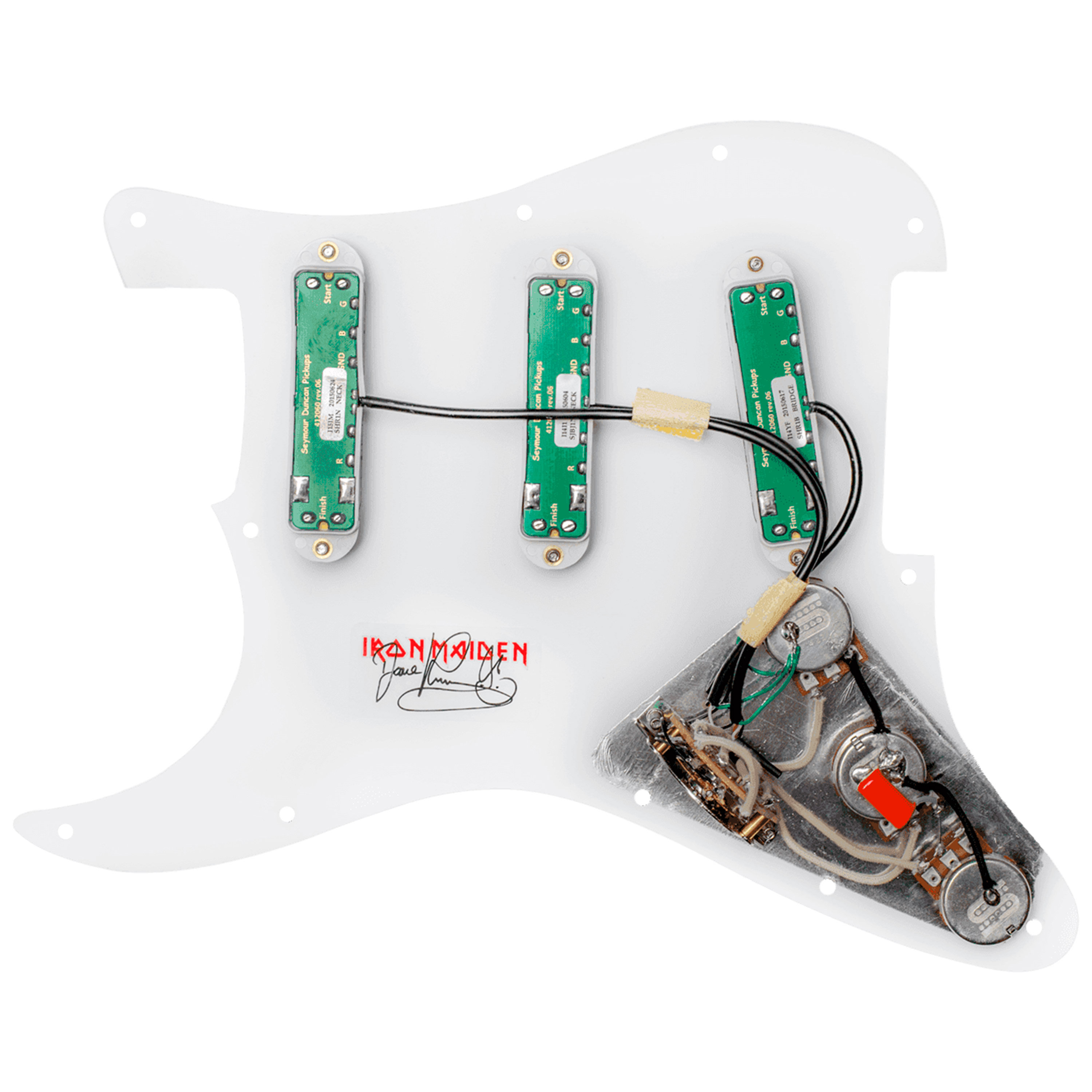 Seymour Duncan DMLP-W Dave Murray Loaded Pickguard White - Micro ...