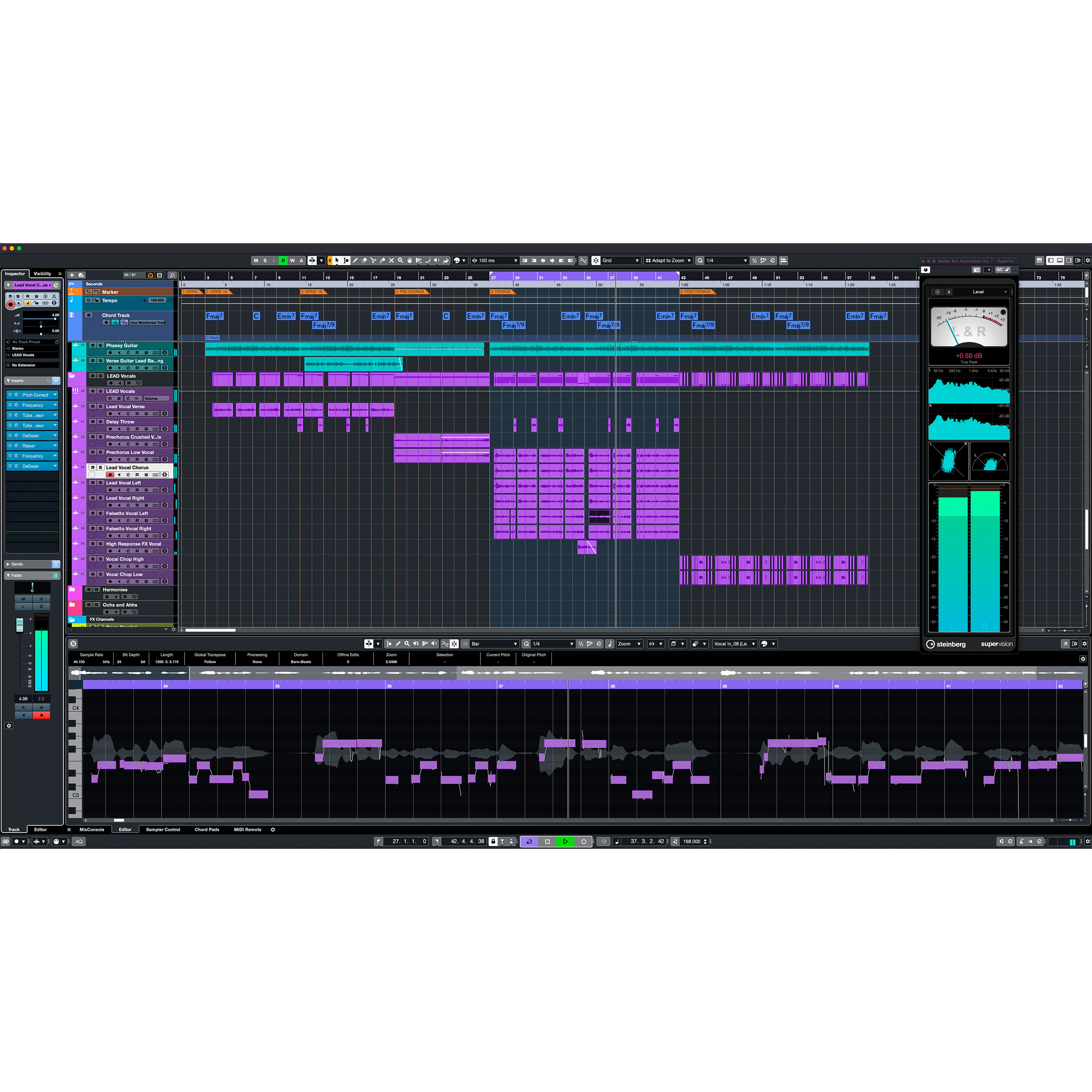 Steinberg Cubase Pro 12 - Logiciel séquenceur / enregistreur SonoVente.com
