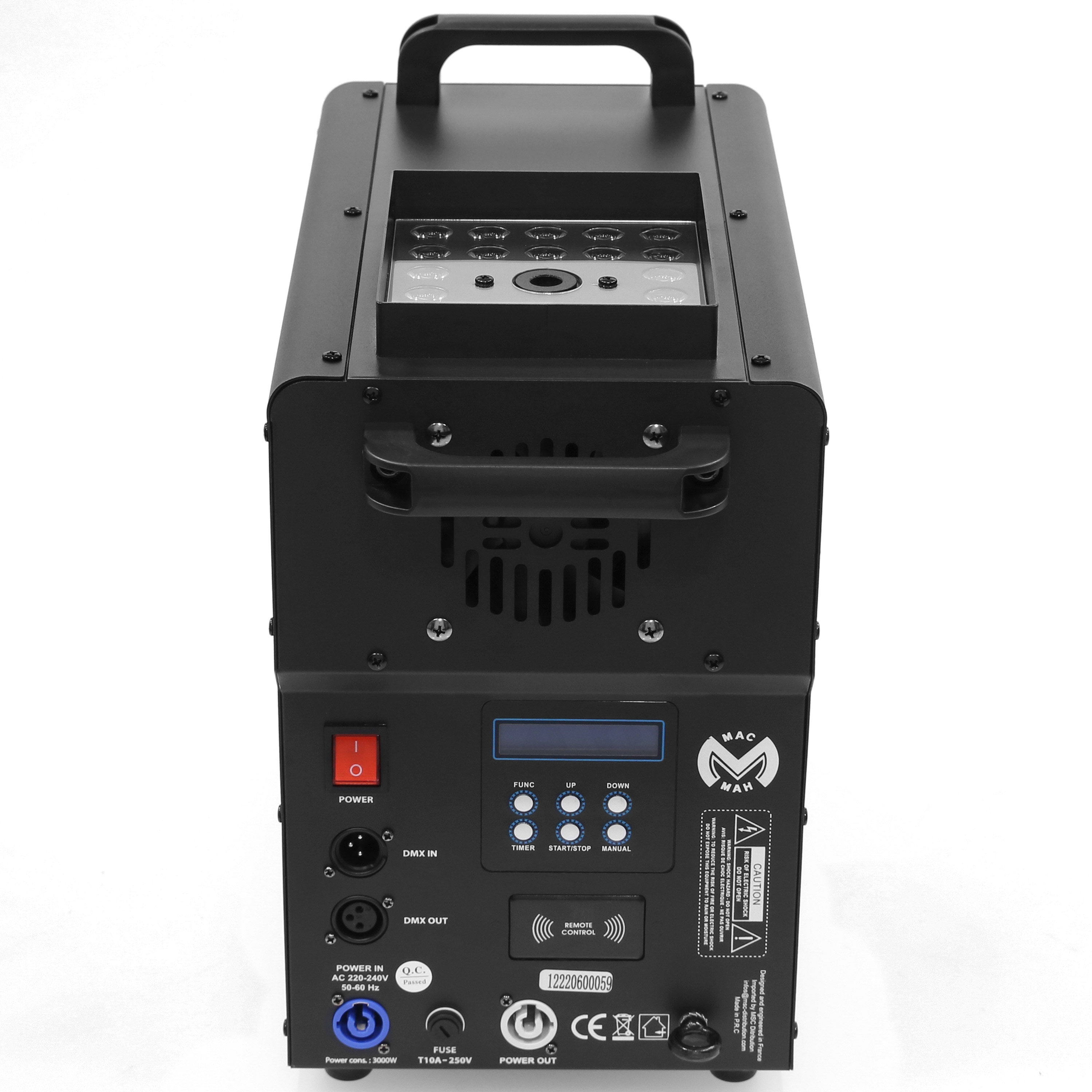 Mac Mah Fog Spray 3000 RGB - Smoke Machine SonoVente.com - en