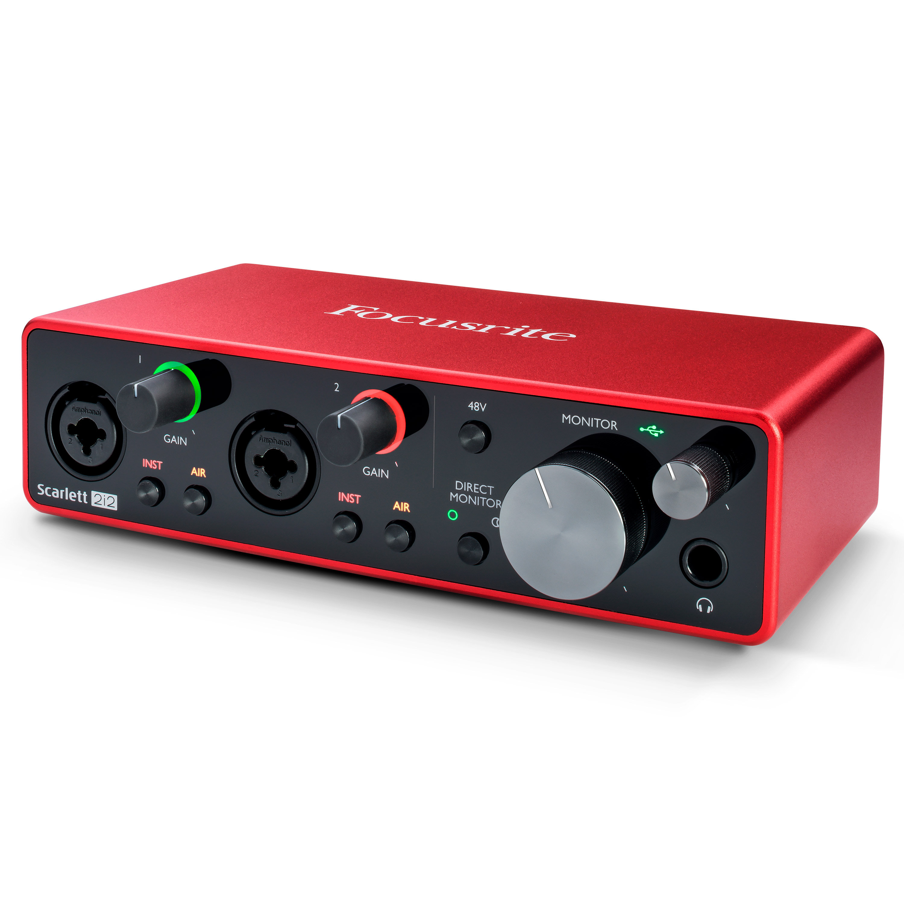Focusrite Pack Scarlett 2I2 G3 + Micro + Casque+ Câble XLR - Pack ...