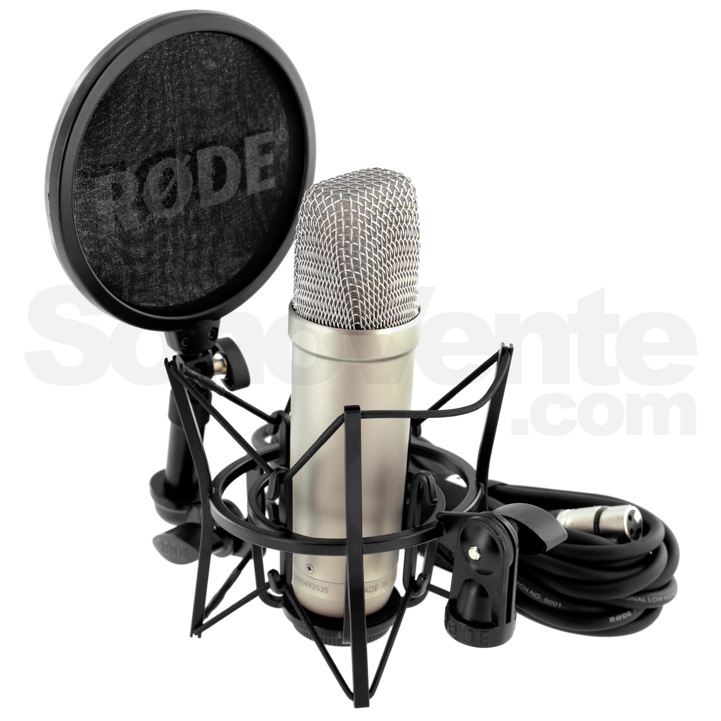 Focusrite Pack Scarlett Solo G3 + Rode NT1-A - Pack MAO SonoVente.com