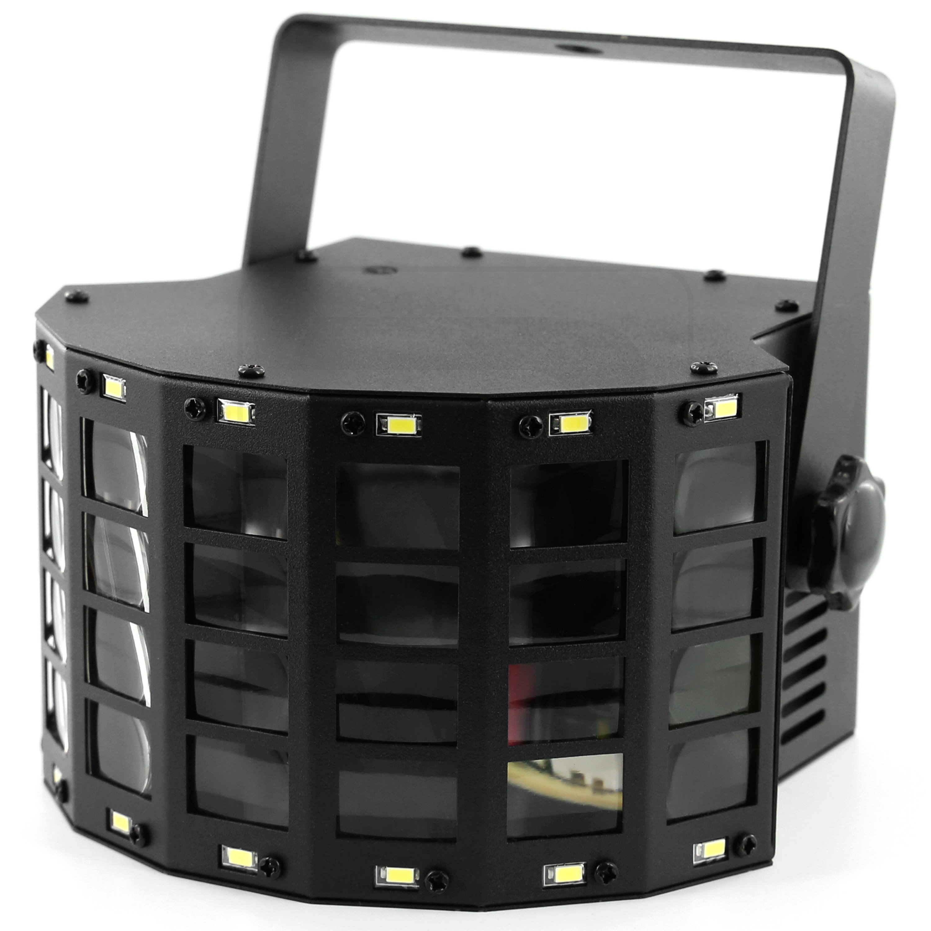 BoomTone DJ Mini Derby Strob - Effets à LED SonoVente.com