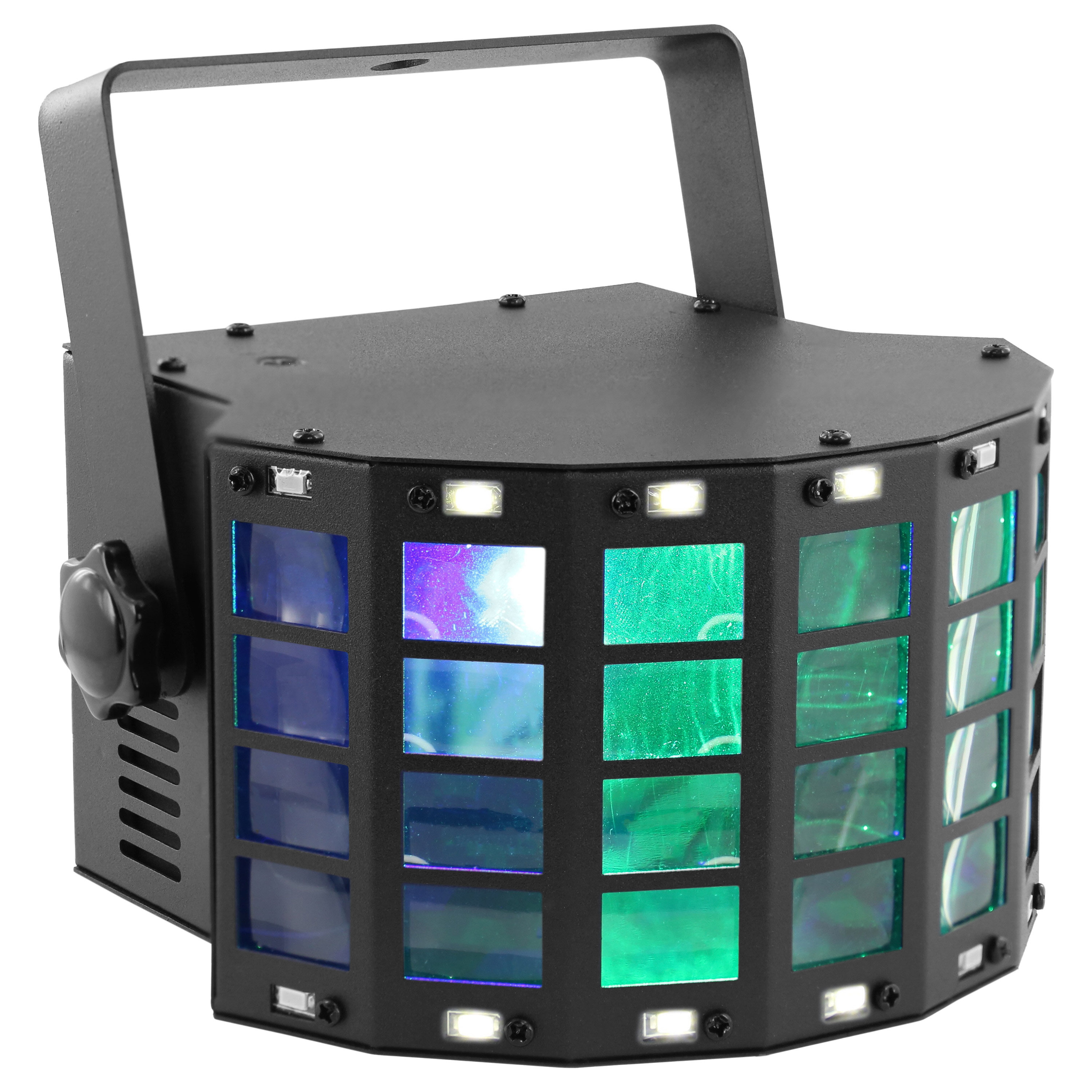 BoomTone DJ Mini Derby Strob - Effets à LED SonoVente.com