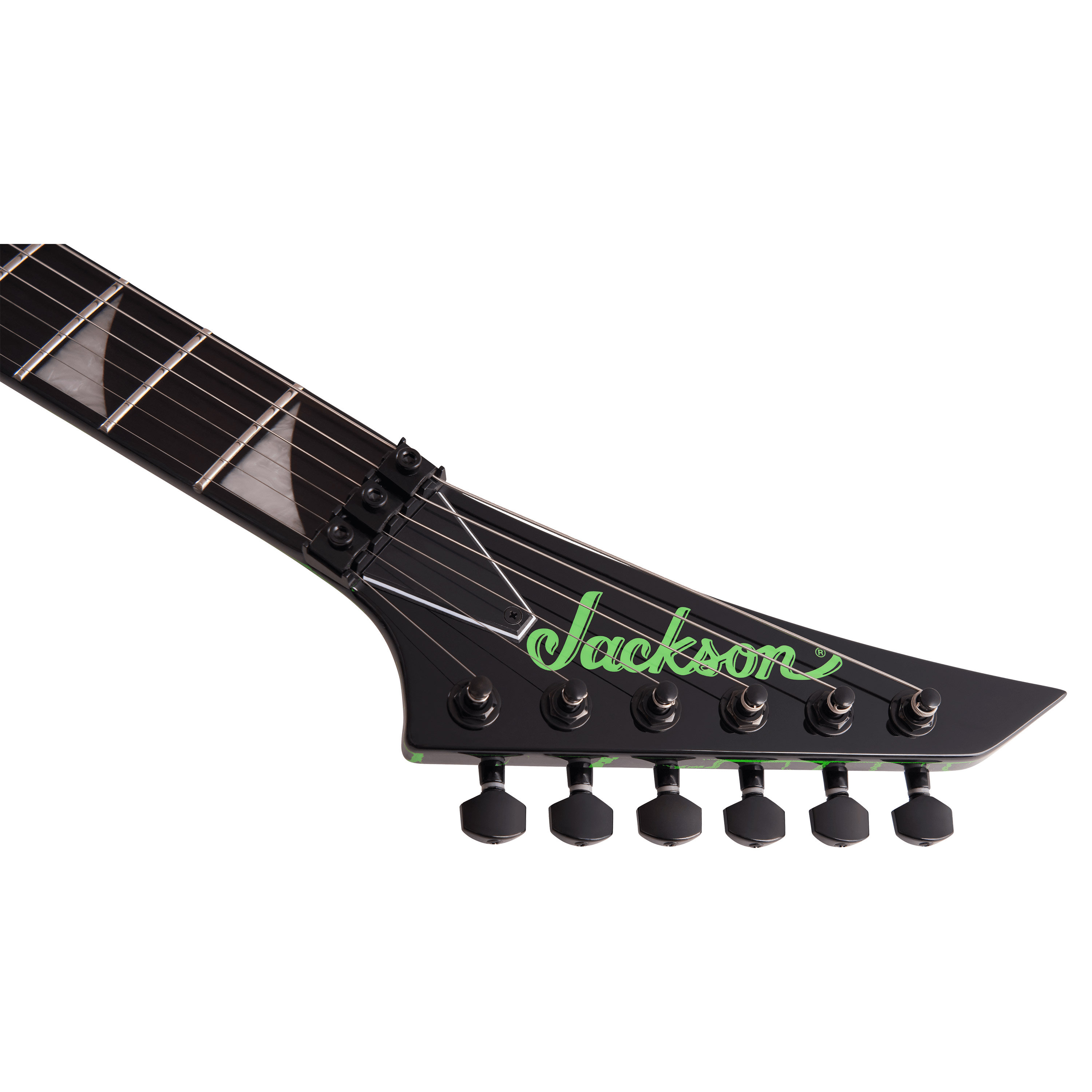 Jackson Signature Brandon Ellis Kelly Green Crackle - Guitare métal ...