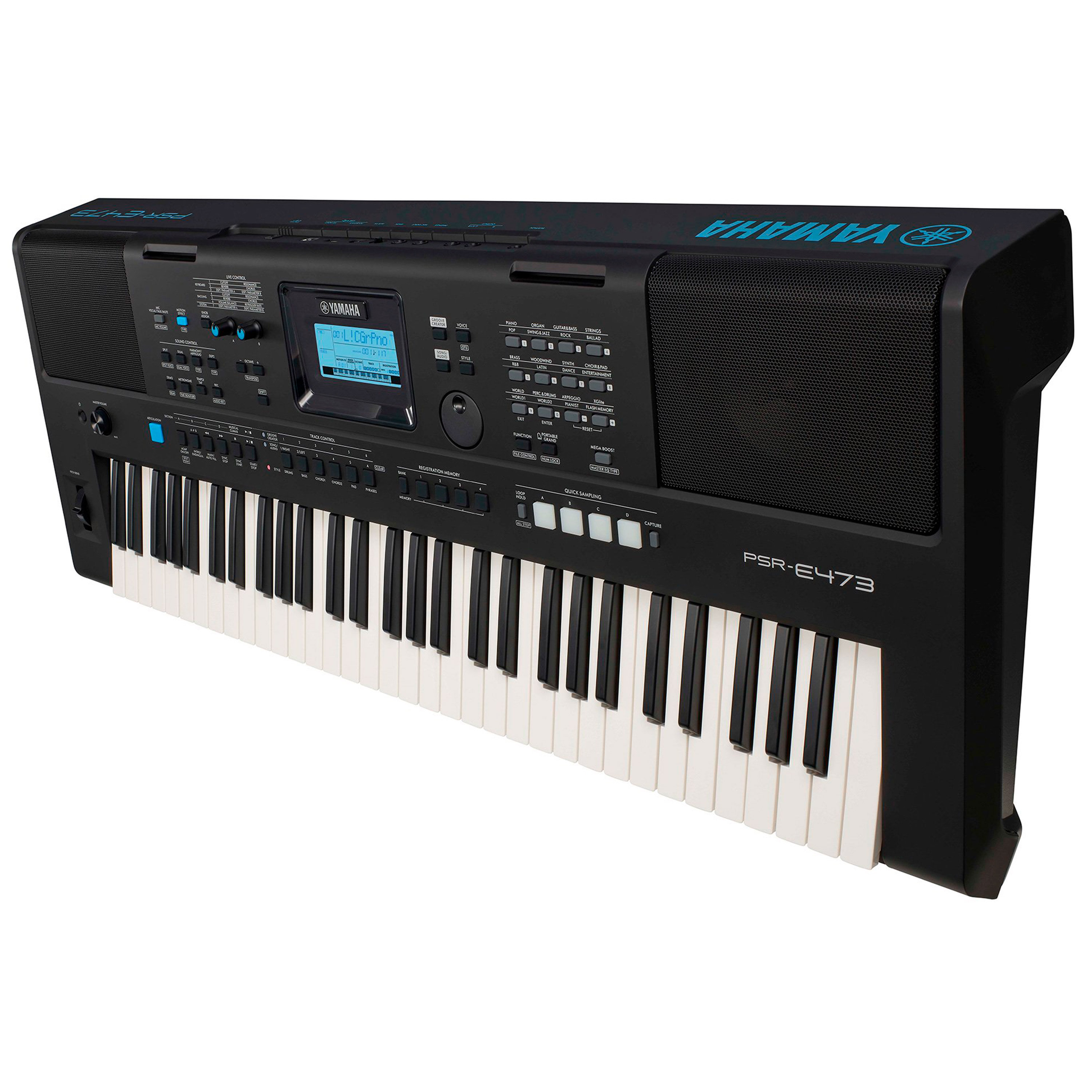 Yamaha PSR-E473 - Clavier toucher dynamique SonoVente.com - Maroc