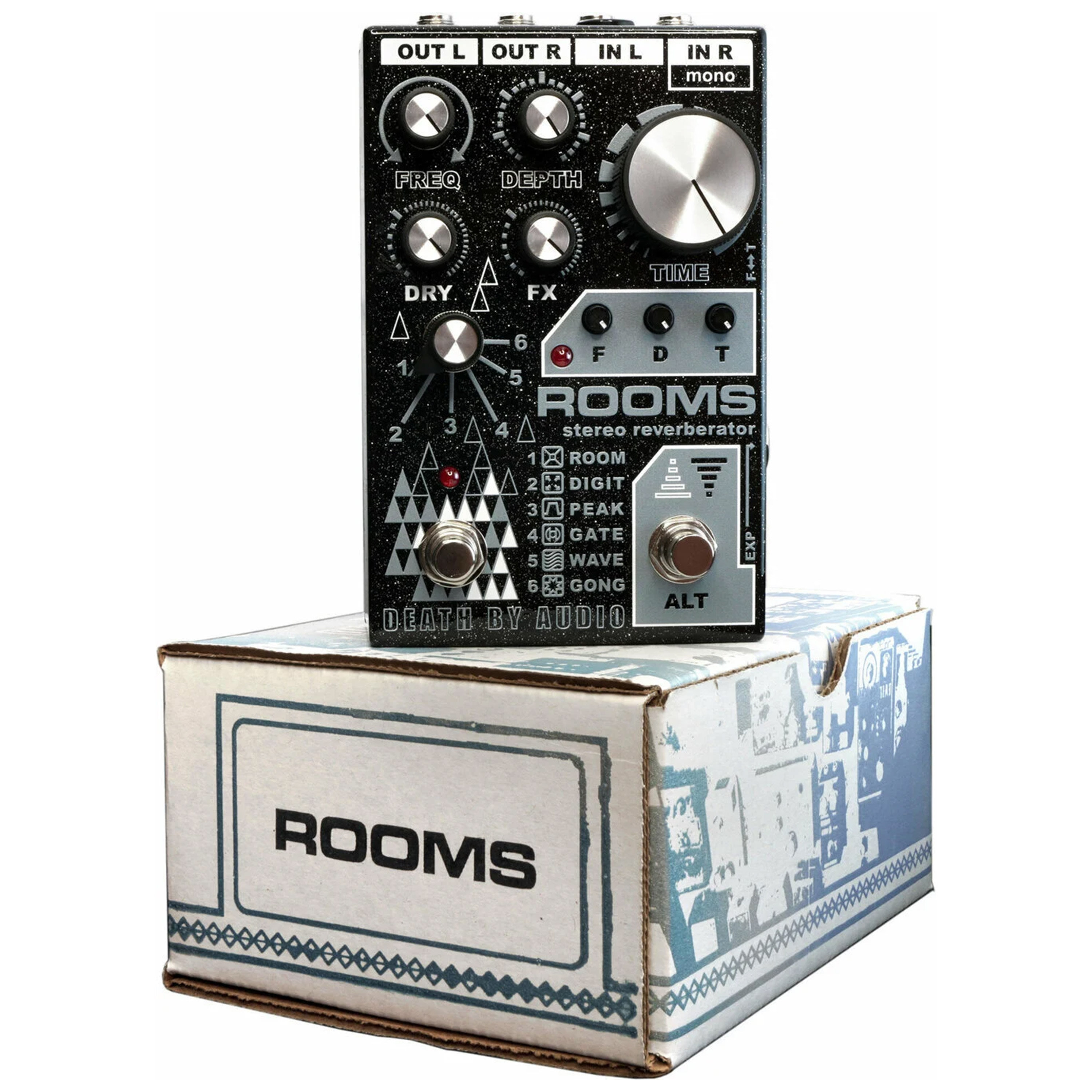 Rooms Reverb : Effets Guitare Electrique Death By Audio - SonoVente.com