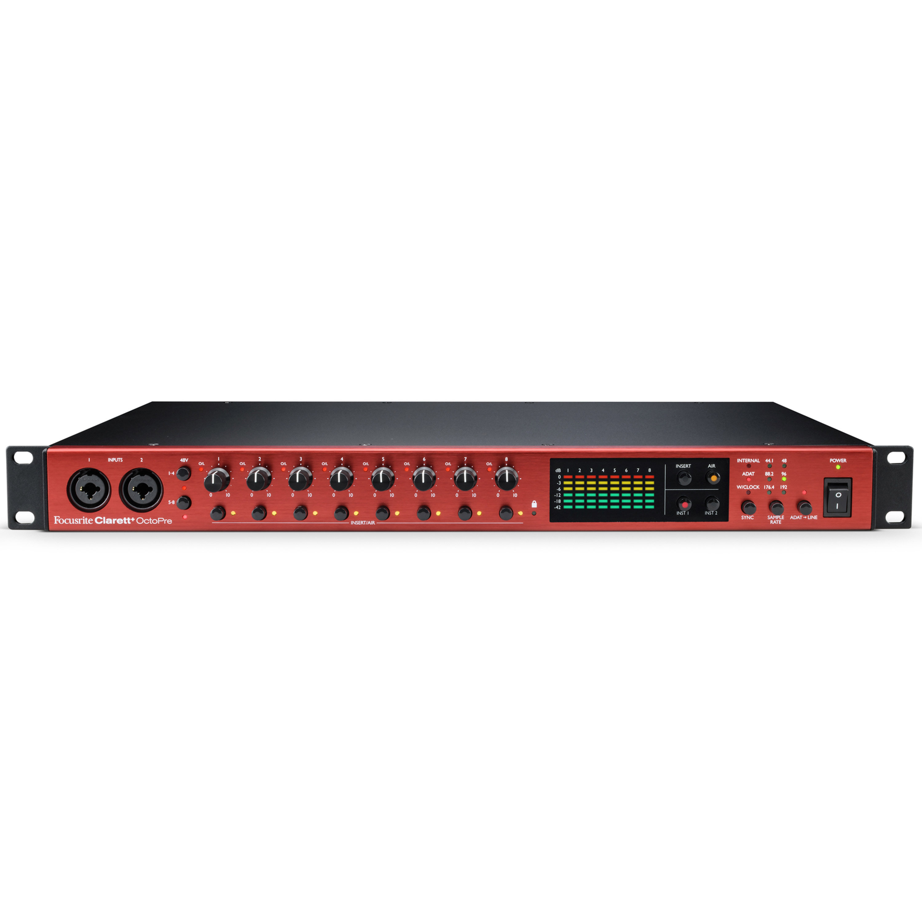 Focusrite Clarett+ Octopre - Préampli SonoVente.com