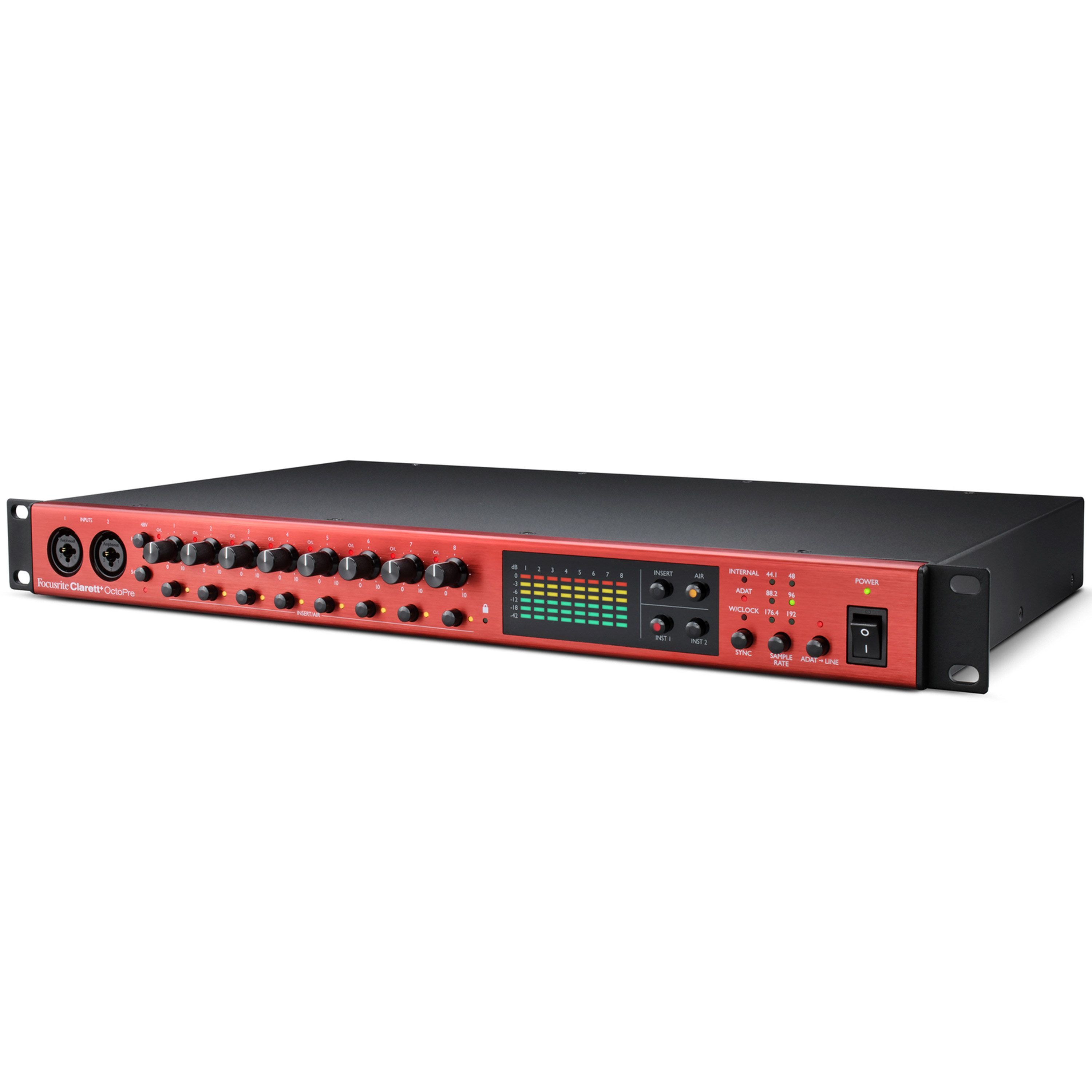 Focusrite Clarett+ Octopre - Préampli SonoVente.com