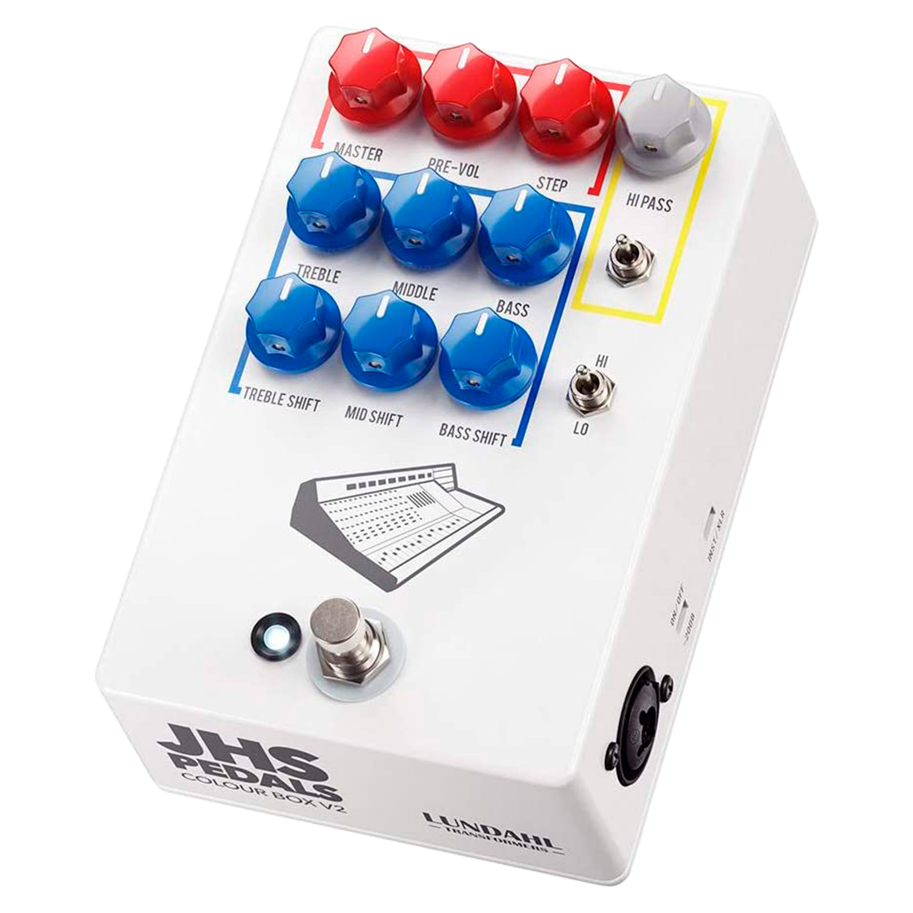 JHS Pedals Colour Box V2 Preamp / EQ / Overdive / Fuzz / DI Box ...
