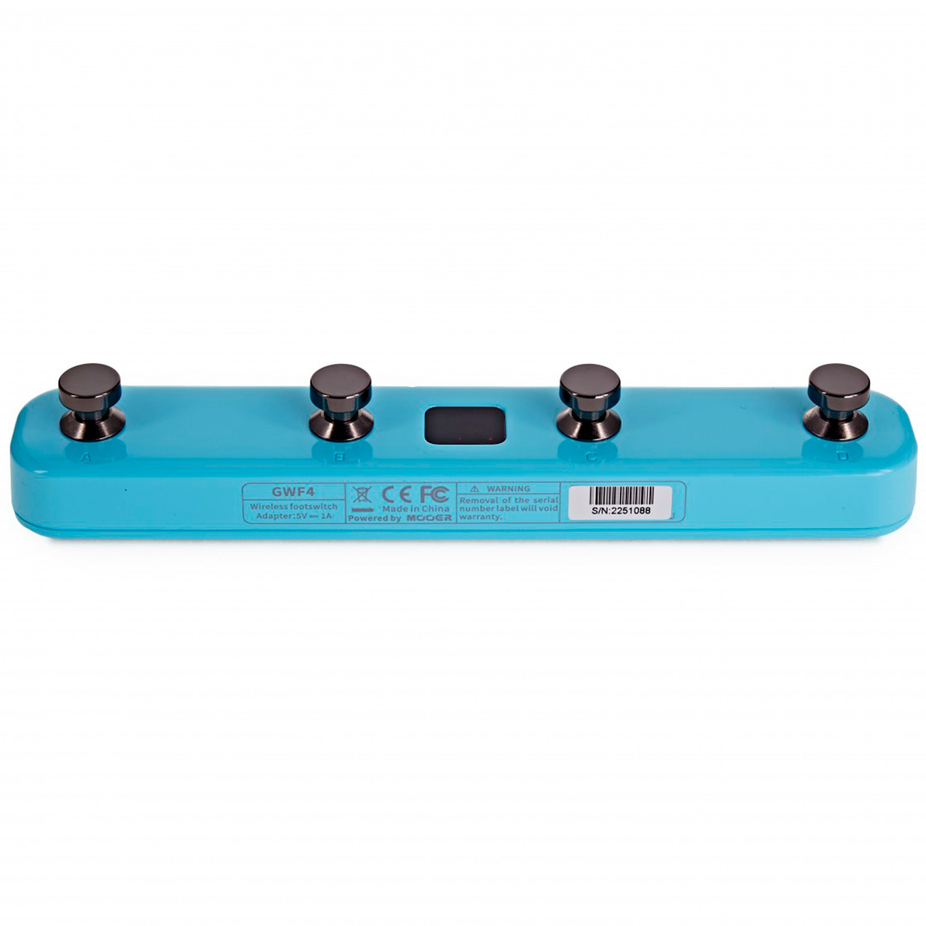 Mooer Footswitch GTRS Blue - Footswitch SonoVente.com