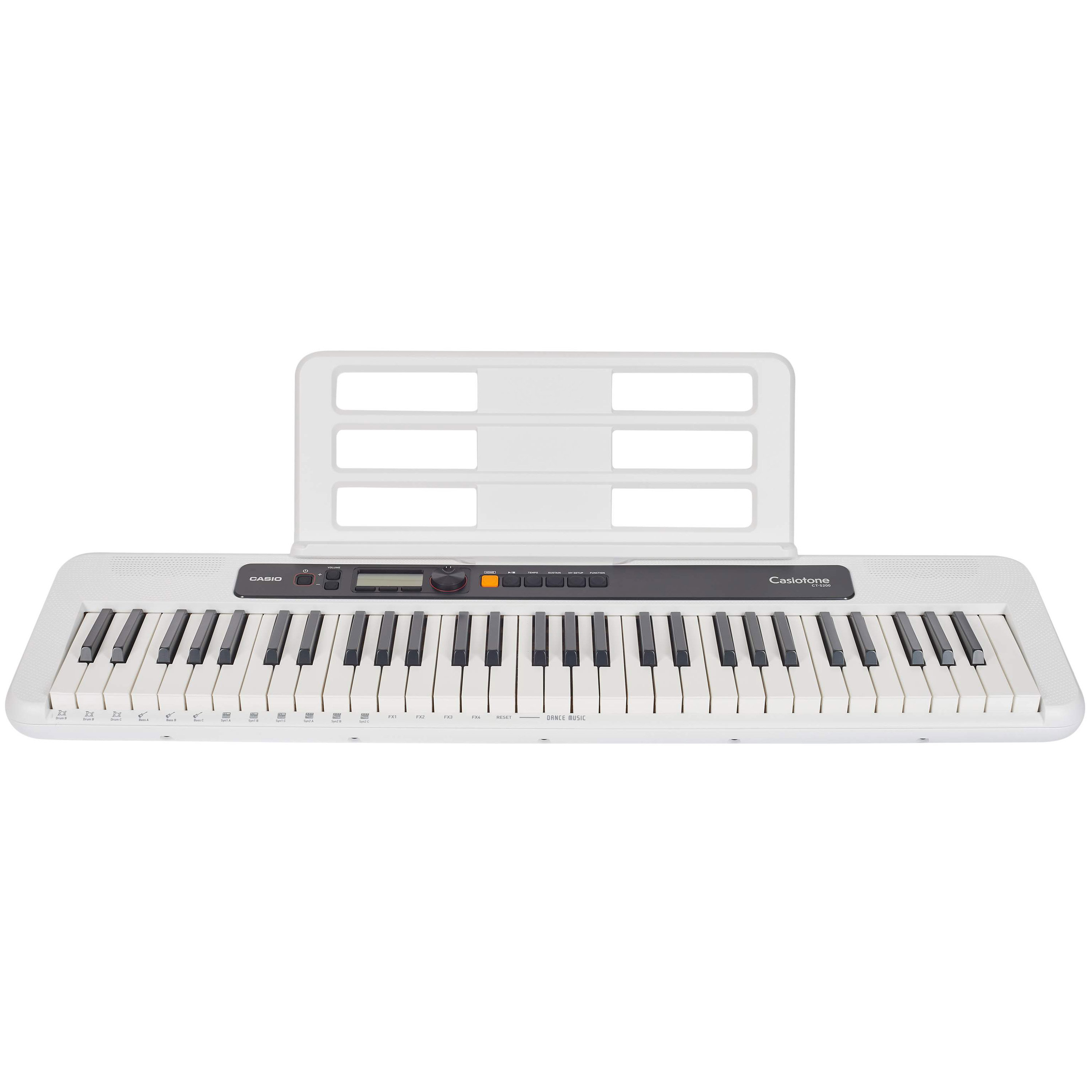 Casio CT-S200 WE Casiotone White - Piano Digital Compacto SonoVente.com ...