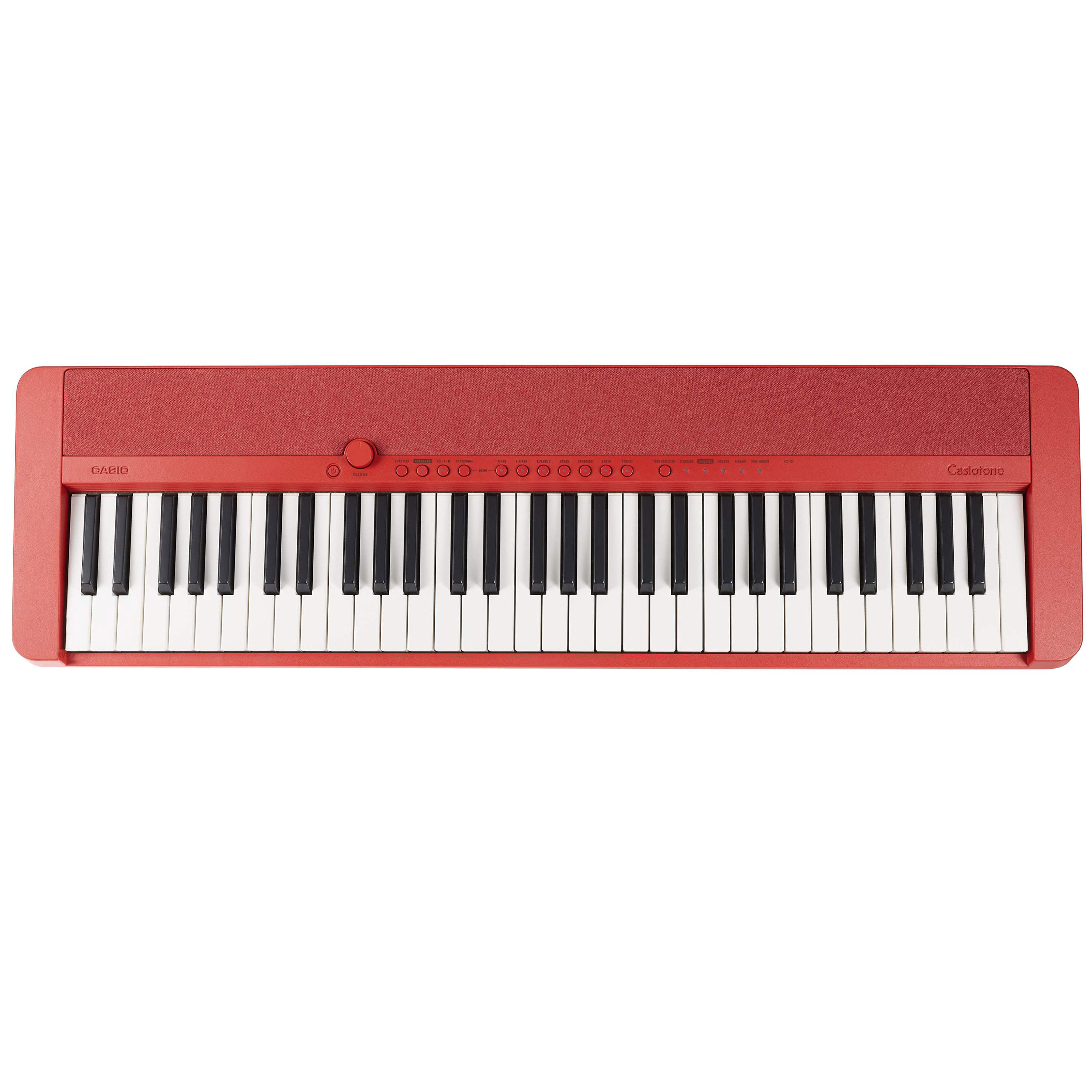 Casio CT-S1 RD Casiotone Red - Piano portable SonoVente.com