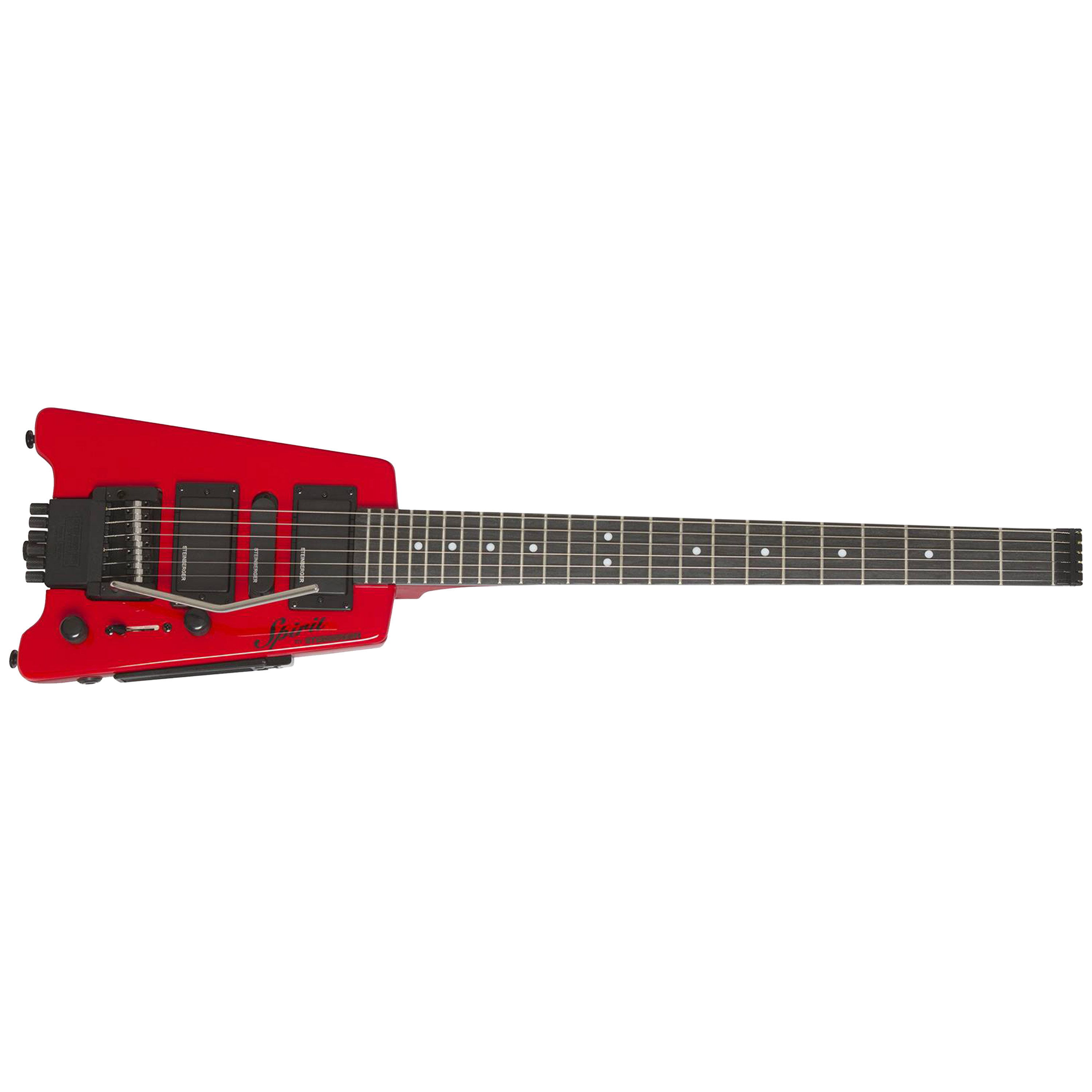 Steinberger Spirit GT-PRO Deluxe Hot Rod Red - Travel Guitar SonoVente ...