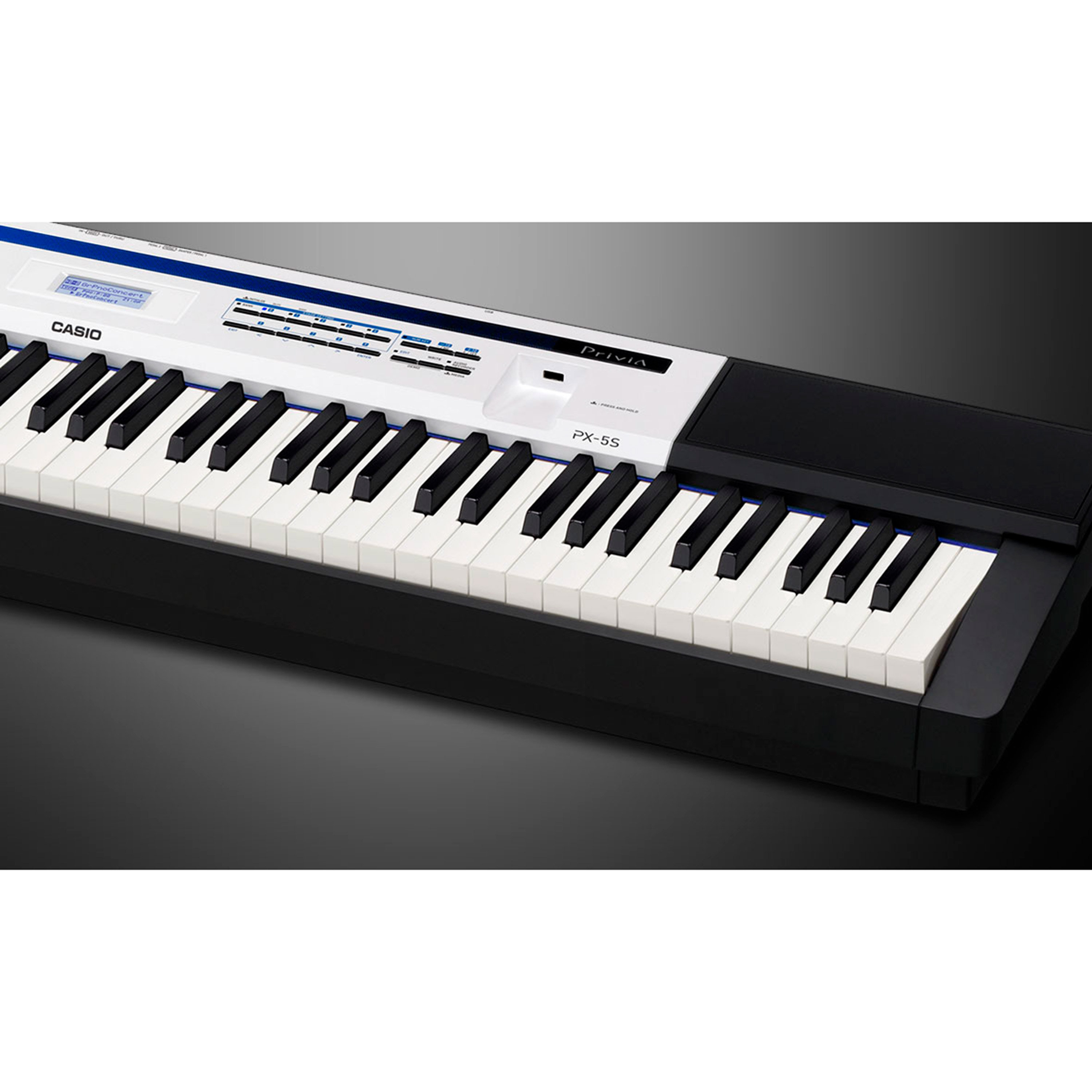 Casio Privia PX-5S WE - Piano de scène SonoVente.com
