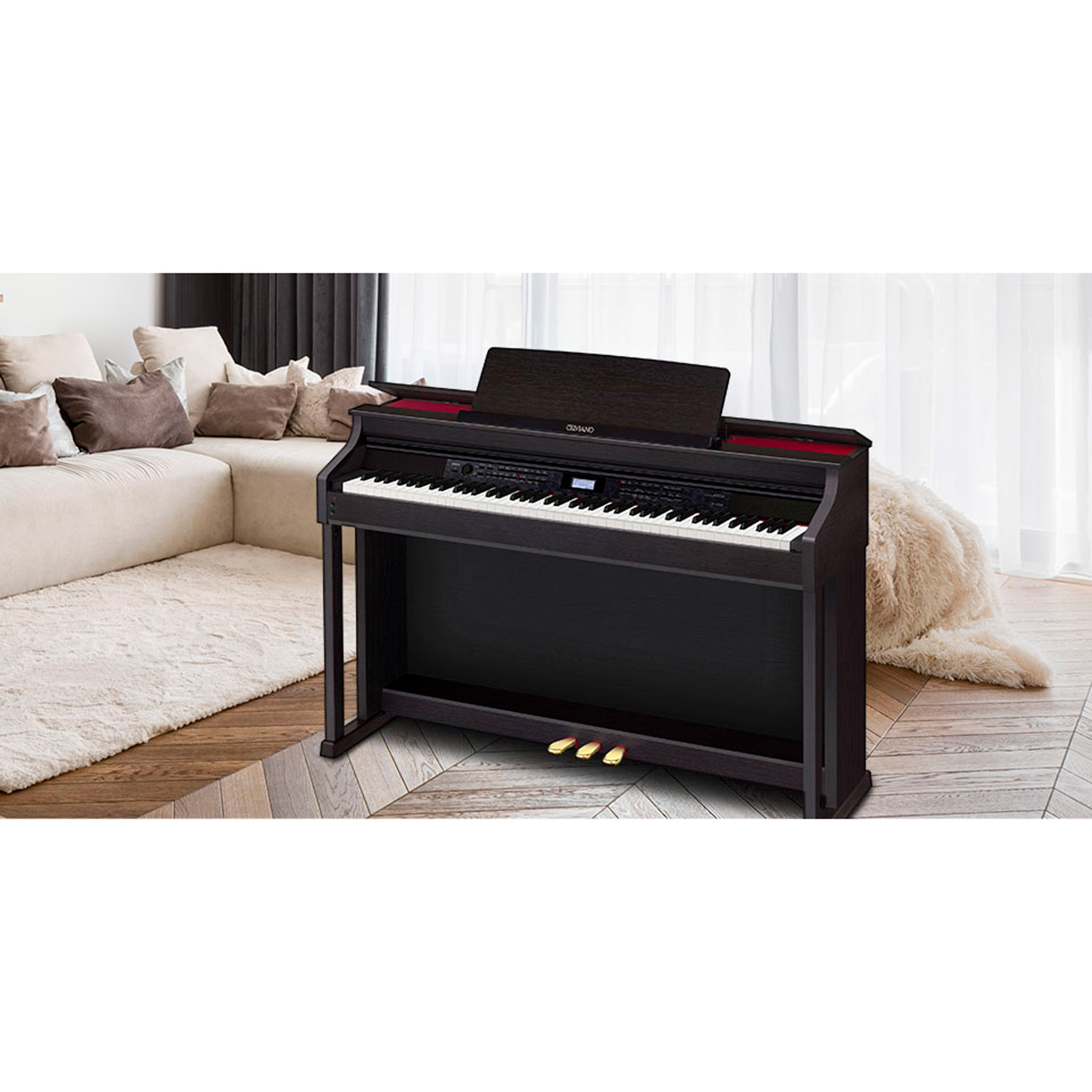 Casio AP-650 BK Celviano Black - Piano meuble SonoVente.com
