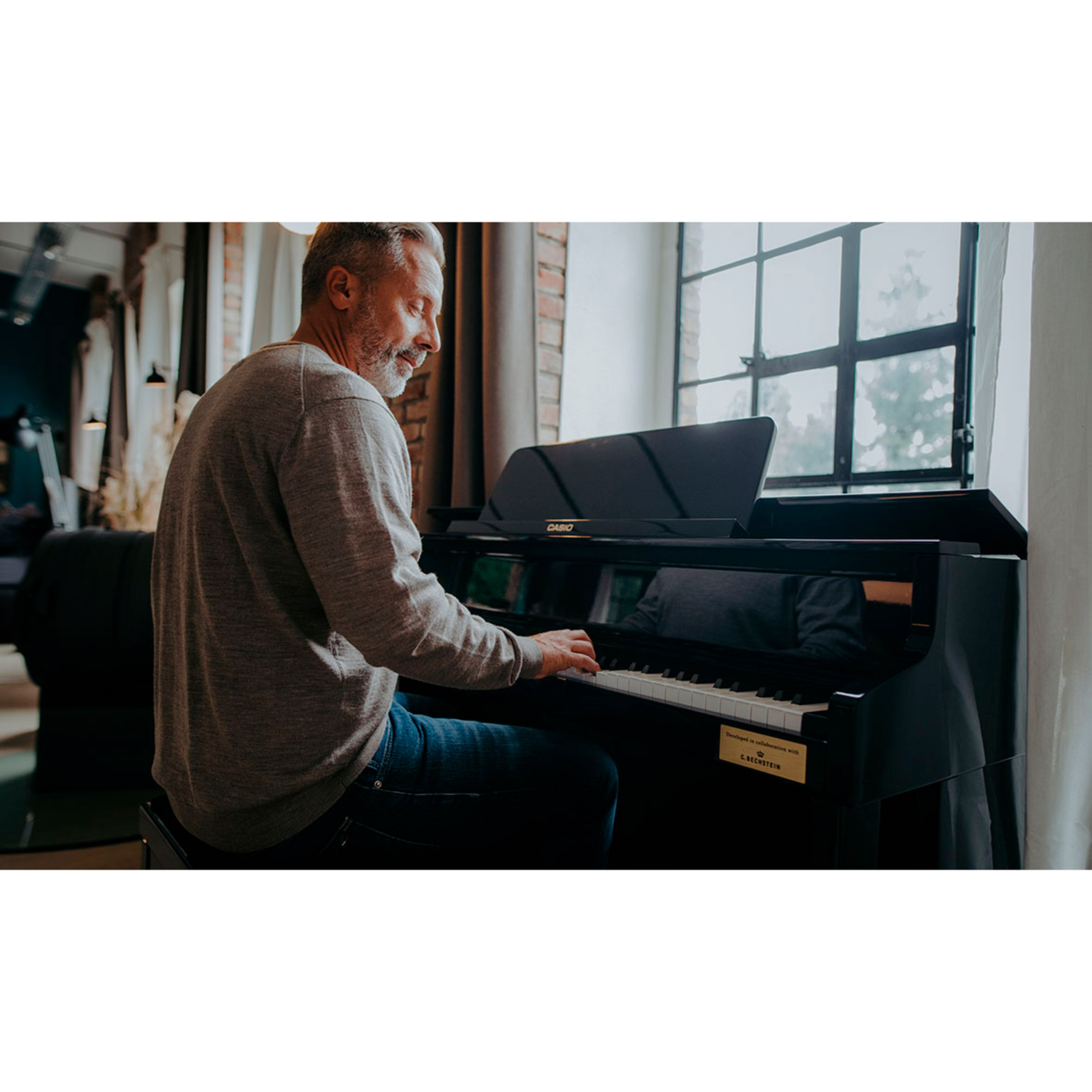 Casio GP-510 BP Celviano Grand Hybrid Black - Piano meuble SonoVente.com