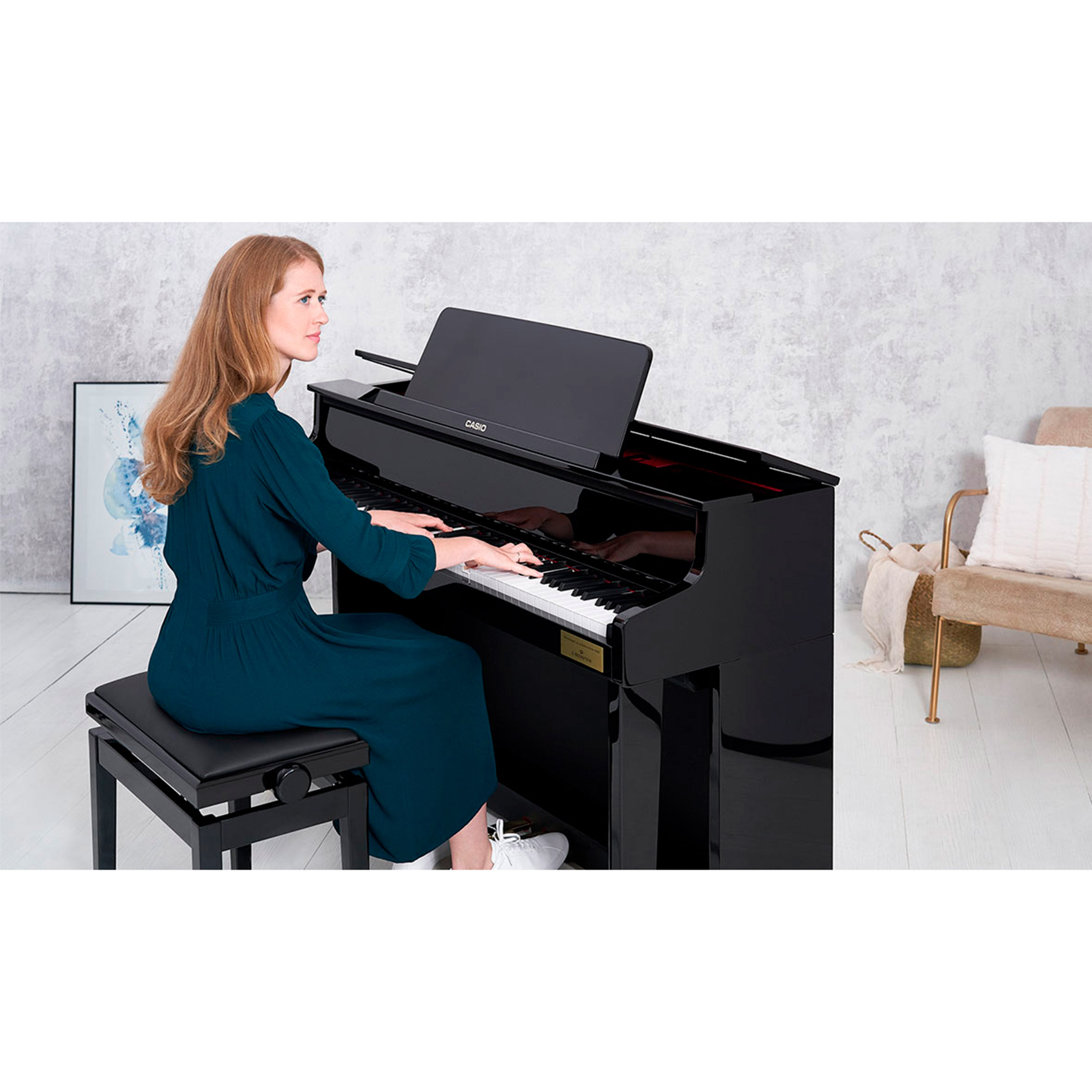 Casio GP-510 BP Celviano Grand Hybrid Black - Piano meuble SonoVente.com