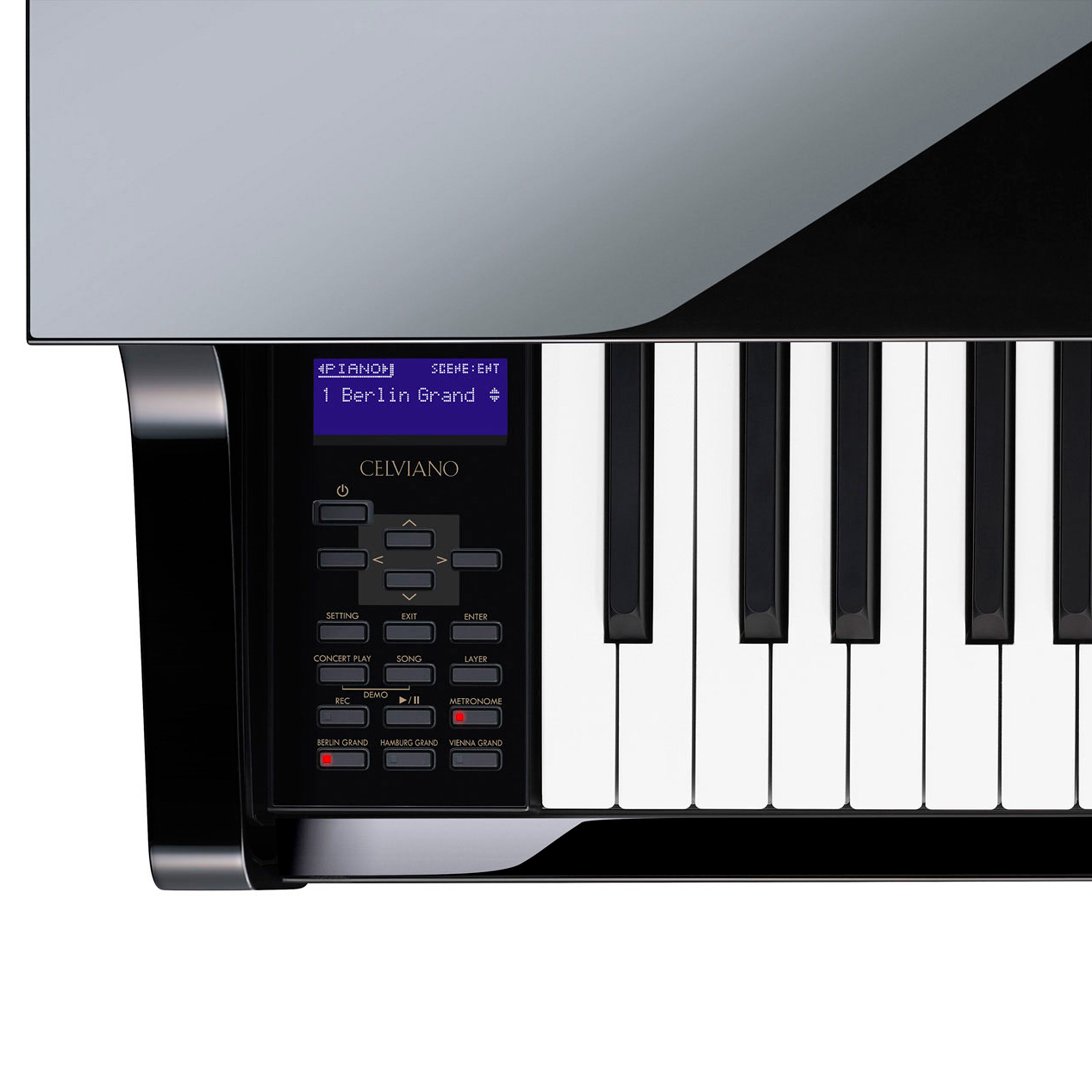 Casio GP-510 BP Celviano Grand Hybrid Black - Piano meuble SonoVente.com