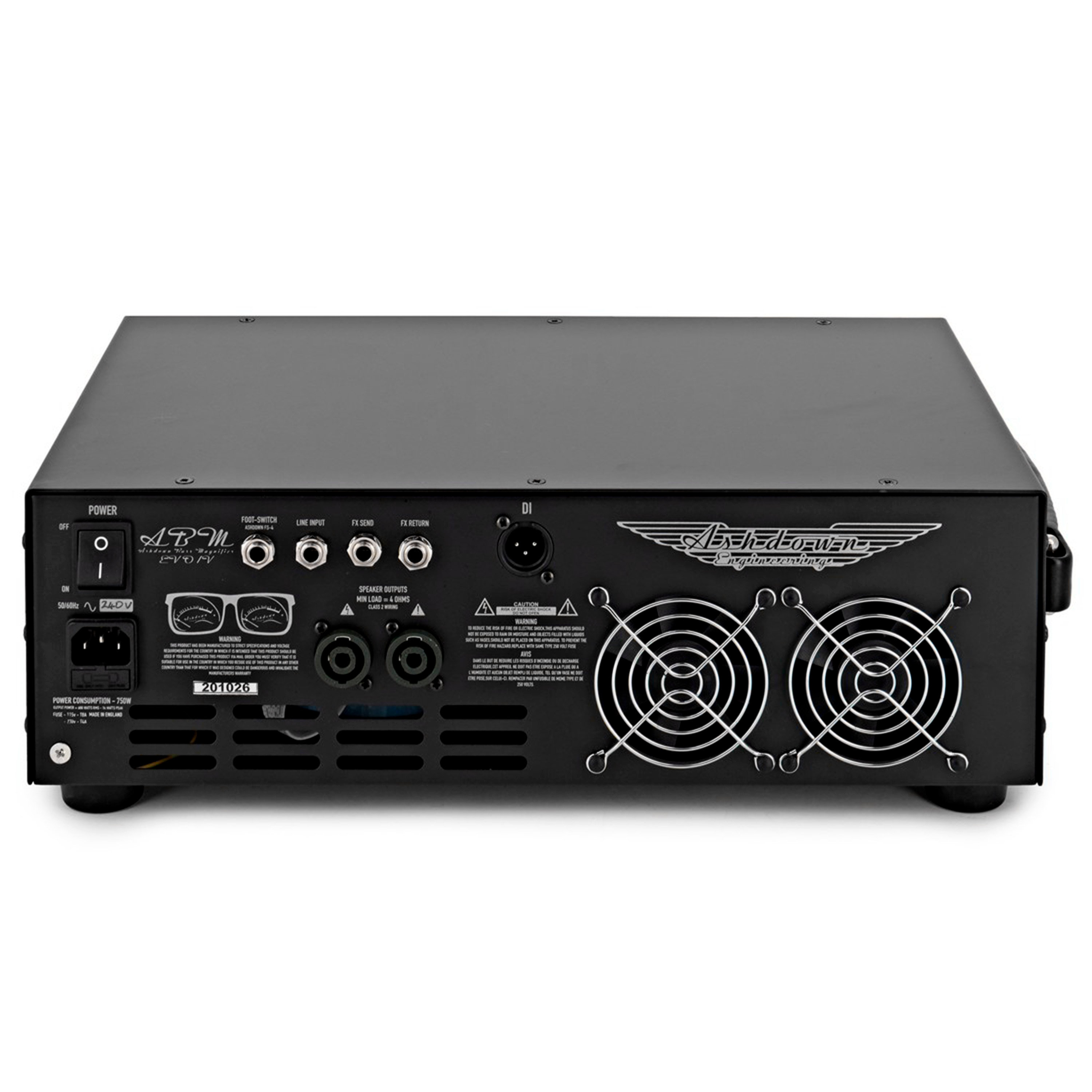Ashdown ABM-600-DR-EVO IV - Cabezal de bajo SonoVente.com - es