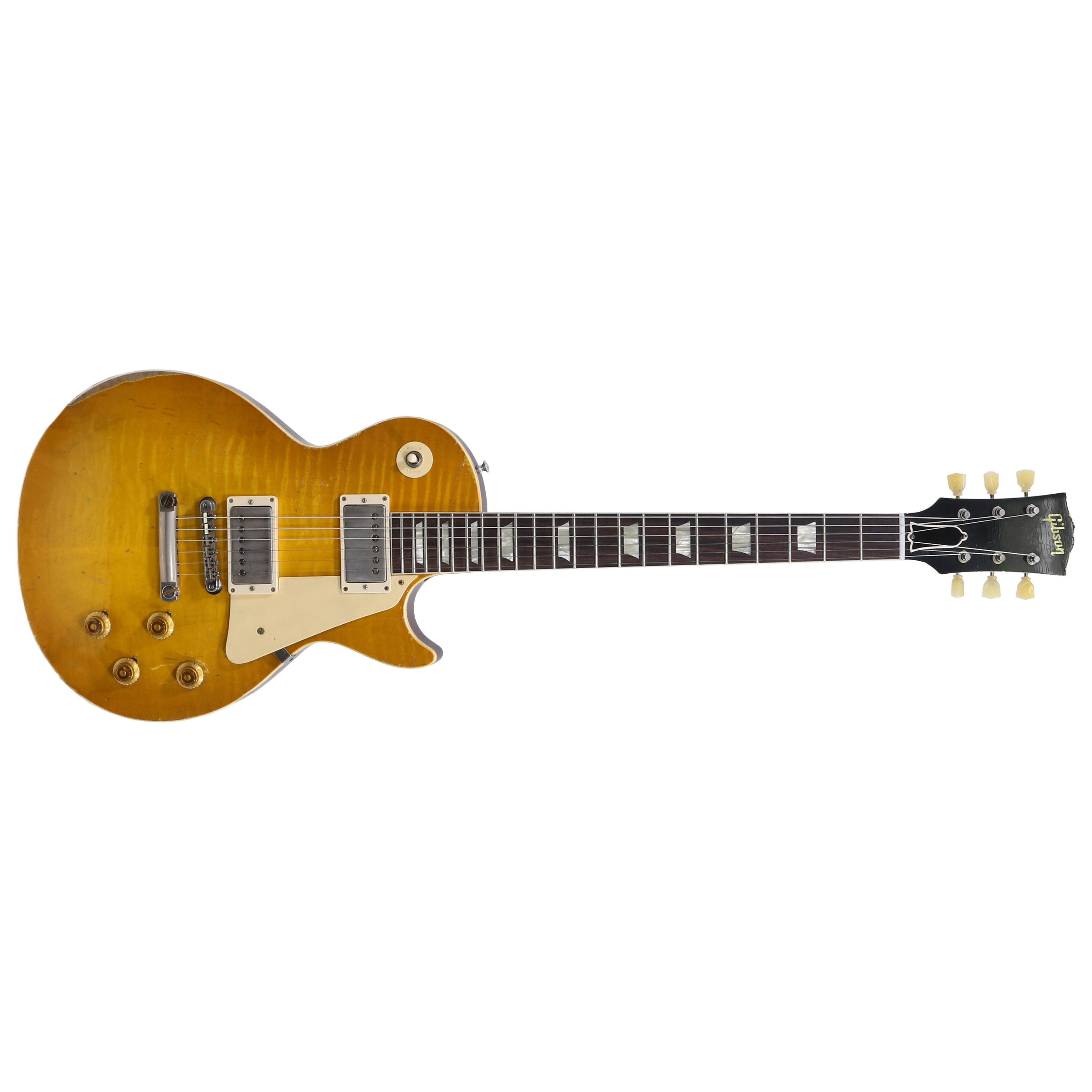 Gibson 1959 Les Paul Standard Lemon Burst Ultra Heavy Aged - Les Paul ...