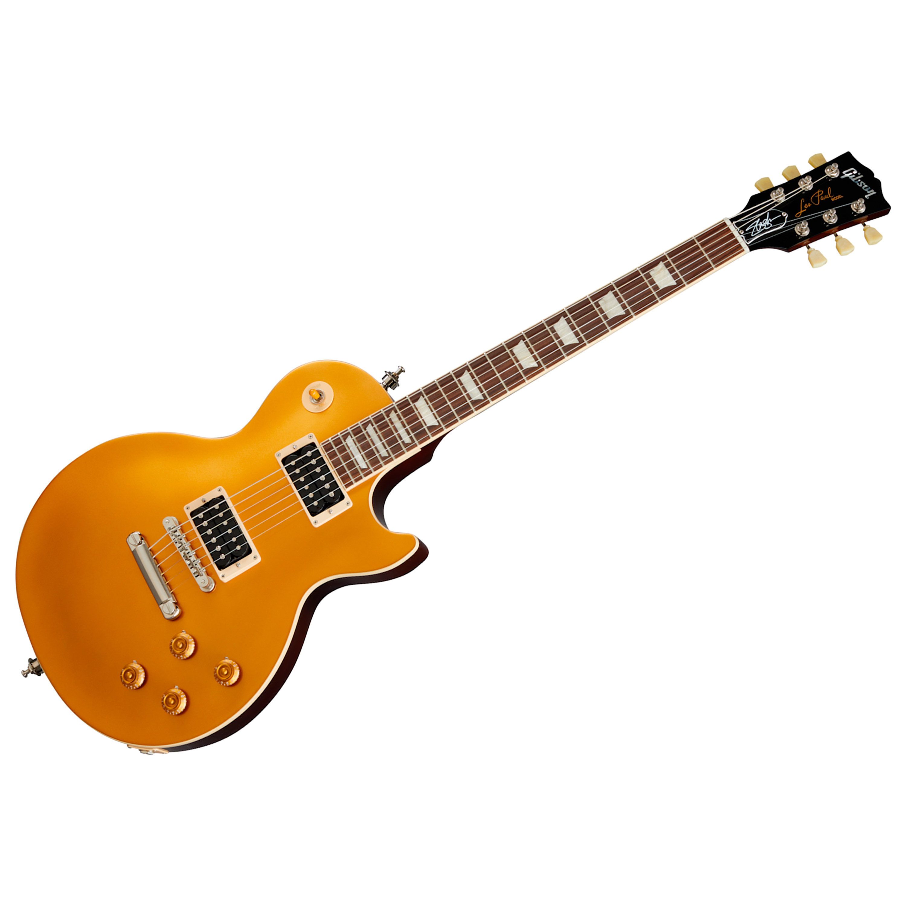 Gibson Slash Victoria Les Paul Standard Goldtop - Handtekening gitaar ...