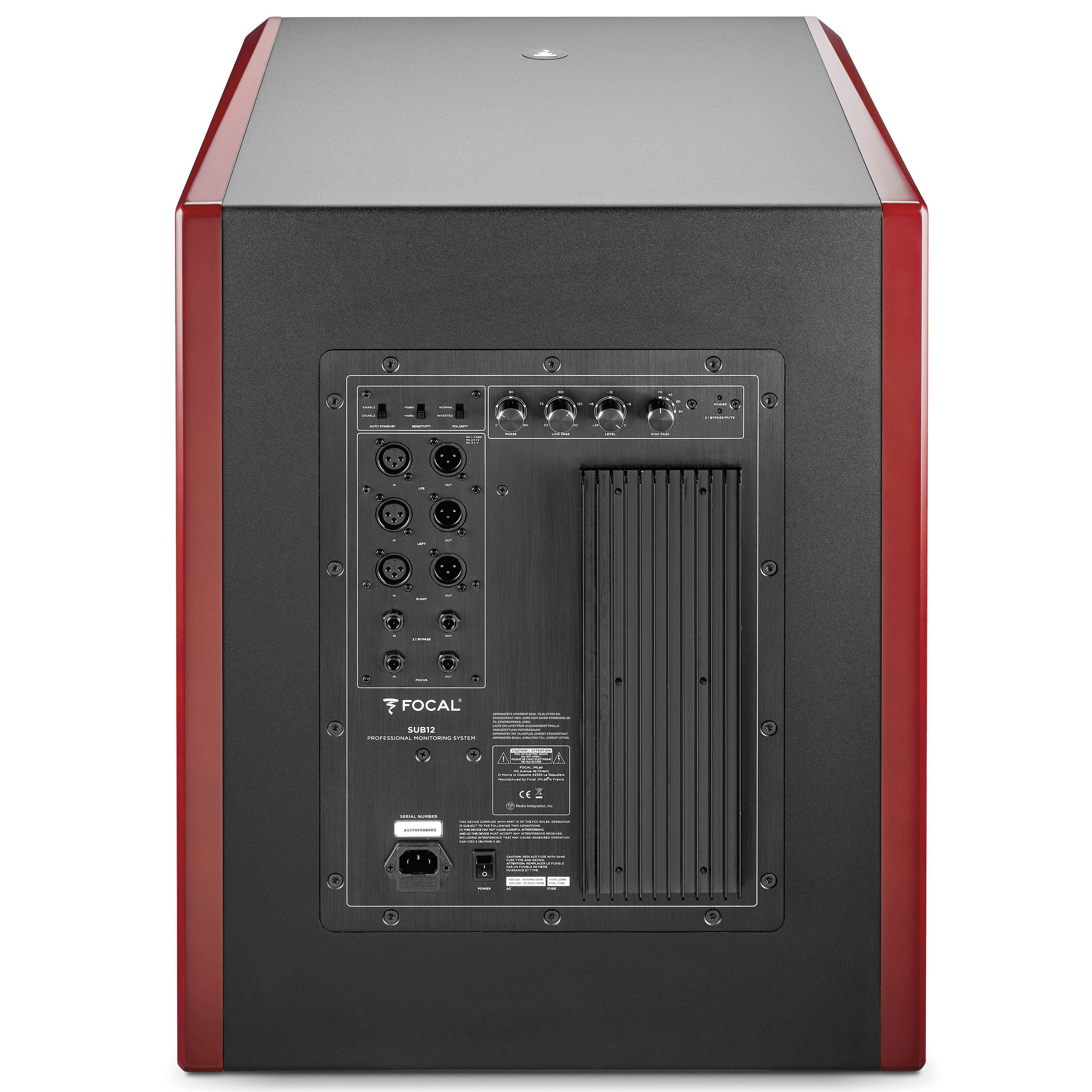 Focal Sub12 ST6 - Enceinte de monitoring SonoVente.com