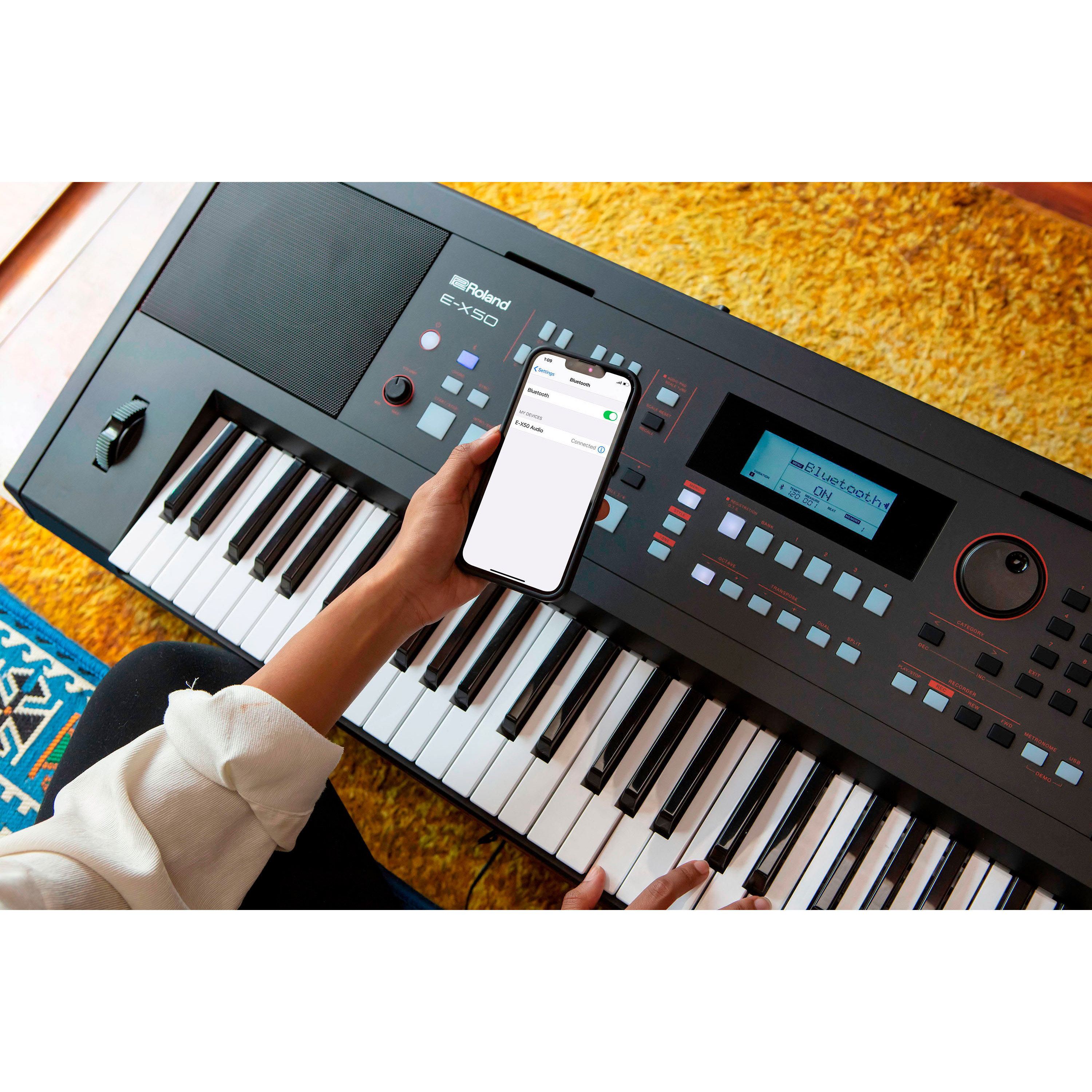 Roland E-X50 - Clavier toucher dynamique SonoVente.com