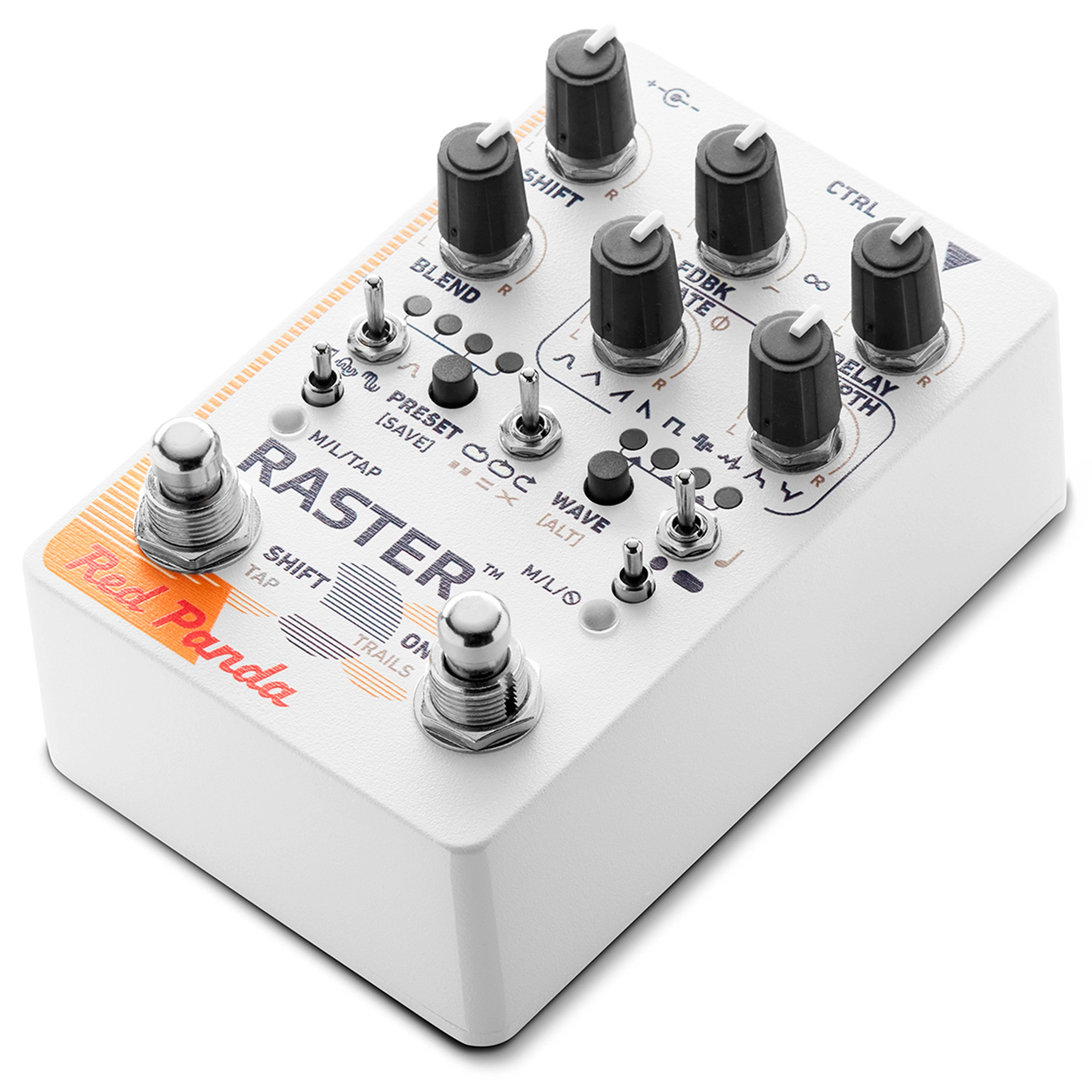 Red Panda Raster 2 Delay - Effets guitare électrique SonoVente.com