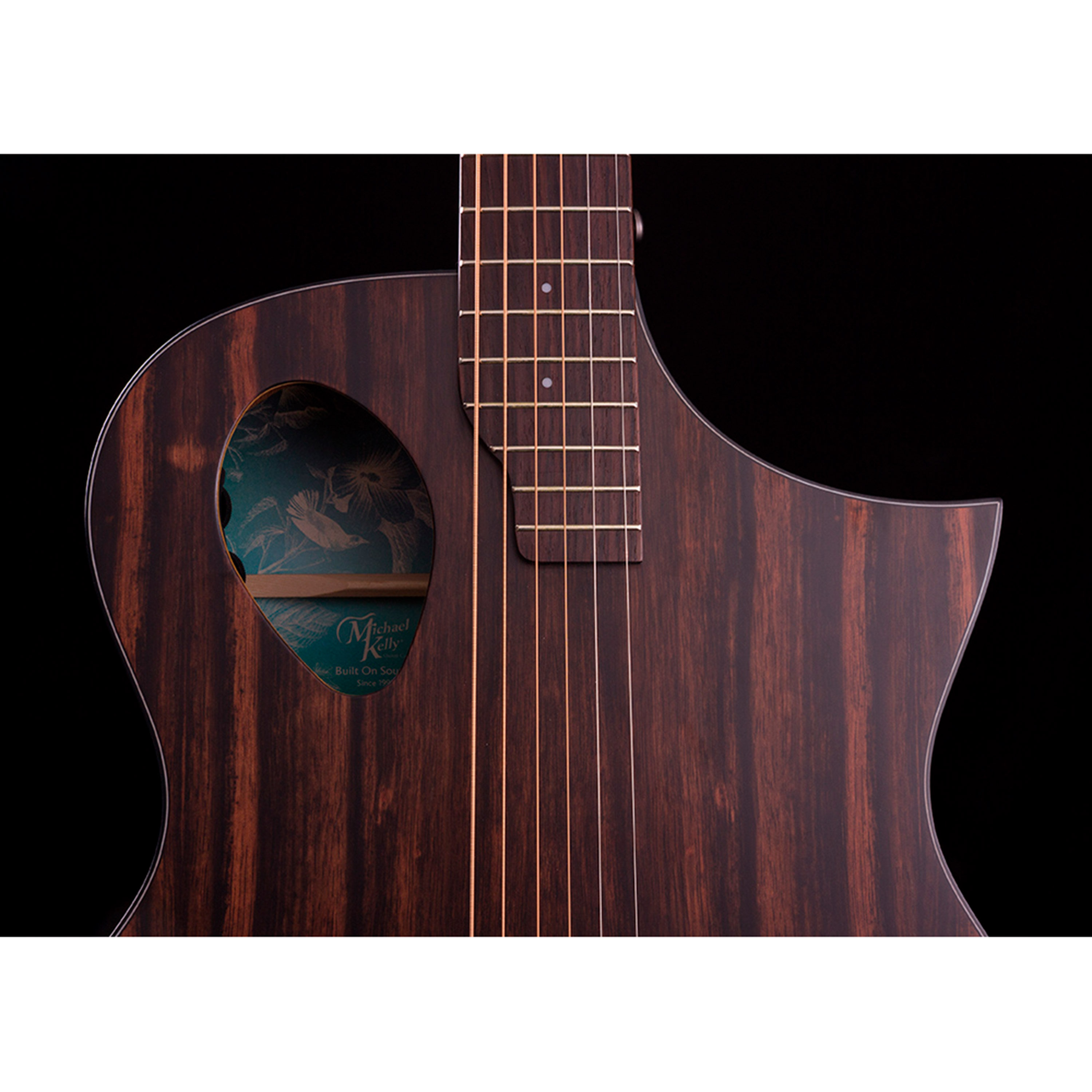 Michael Kelly Forte Java Ebony - Folk Electro Acoustic Guitar SonoVente ...