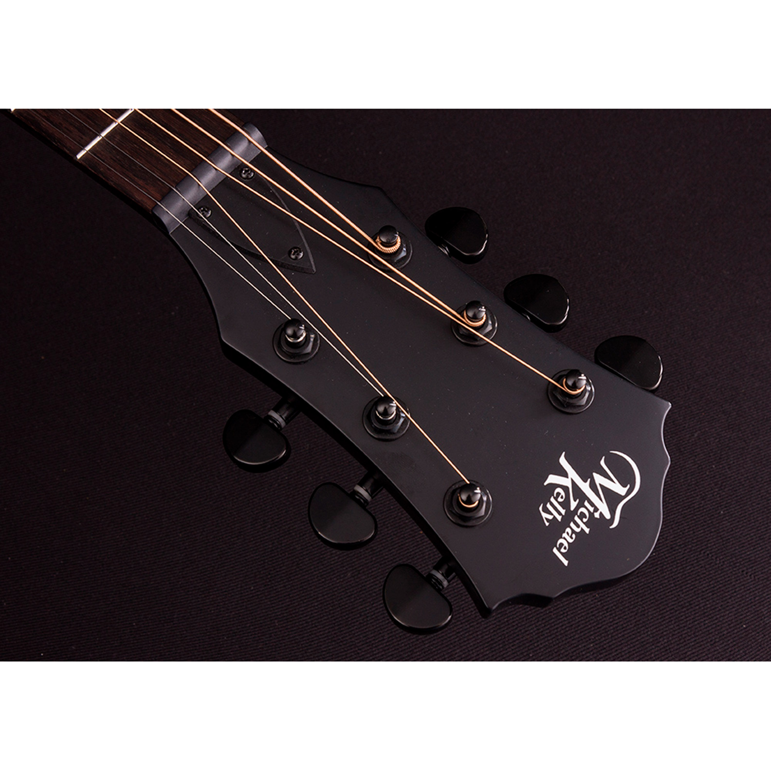 Michael Kelly Forte Java Ebony - Folk Electro Acoustic Guitar SonoVente ...