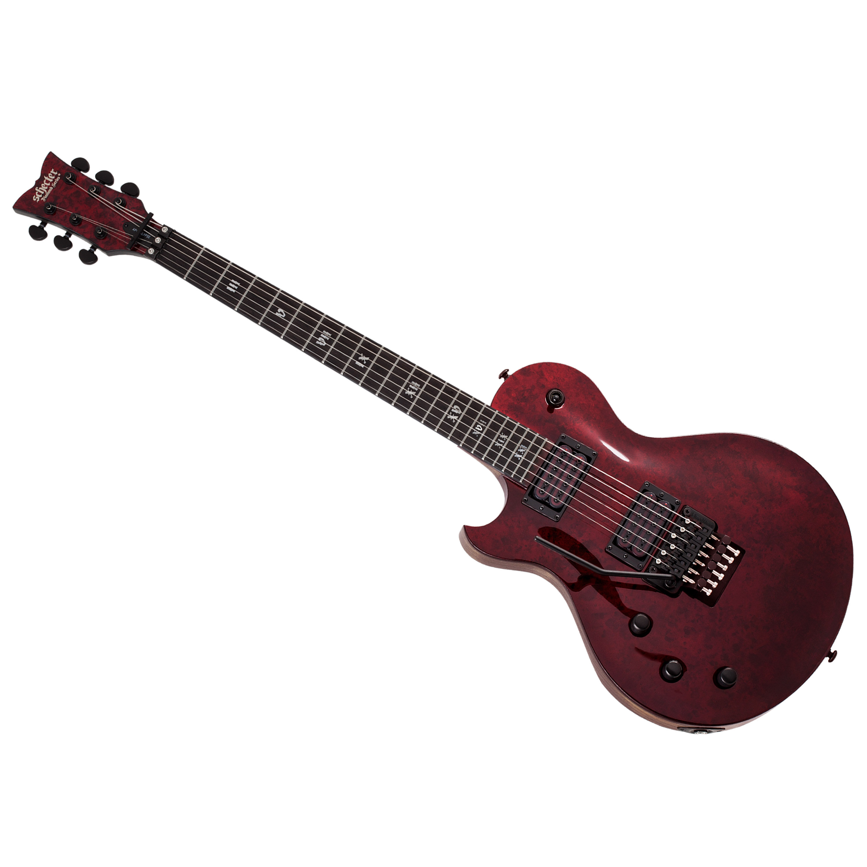 Apocalypse Solo-II Floyd Rose, gaucher - Red Reign : Guitare Electrique ...