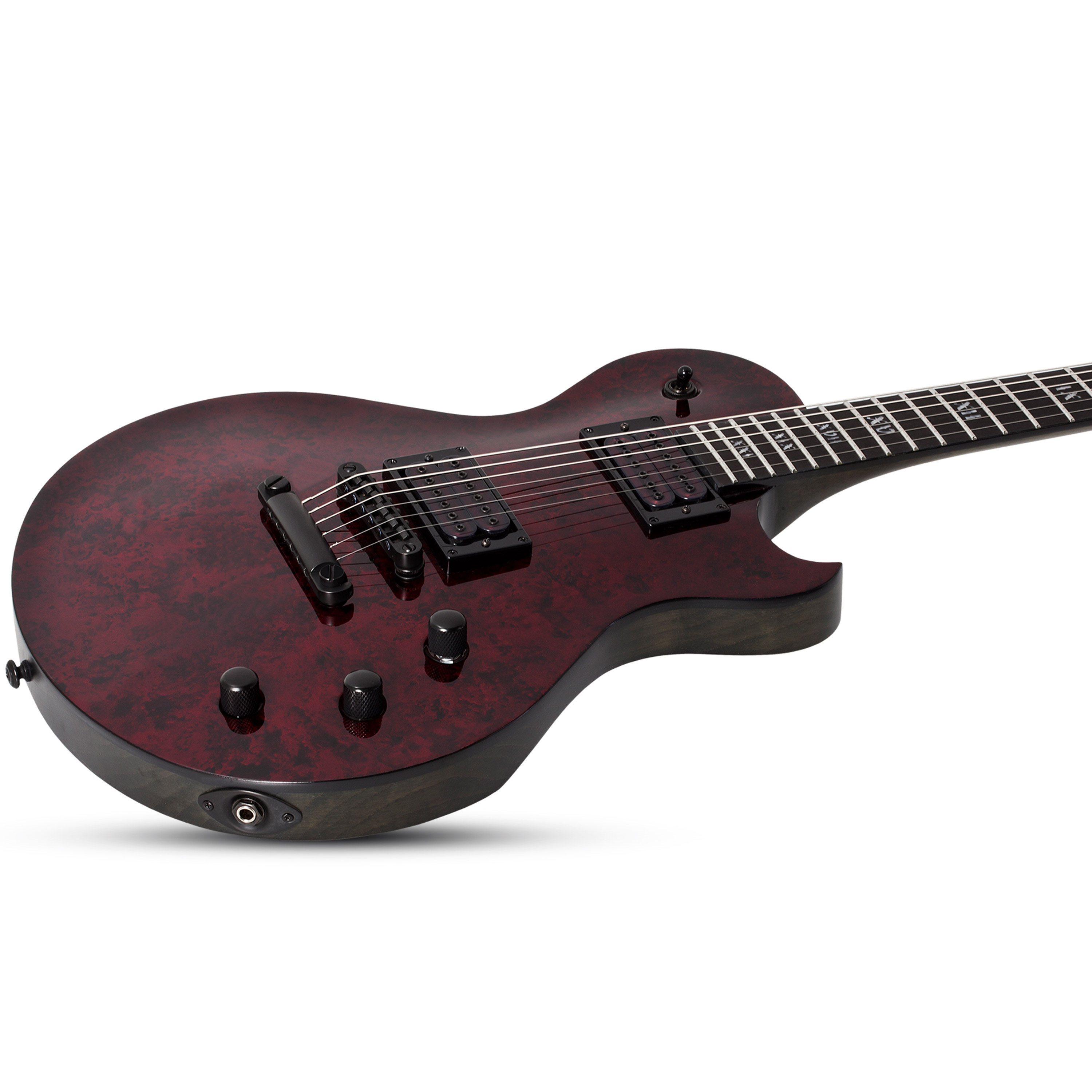 Schecter Apocalypse Solo-II chevalet fixe - Red Reign - Guitare forme ...