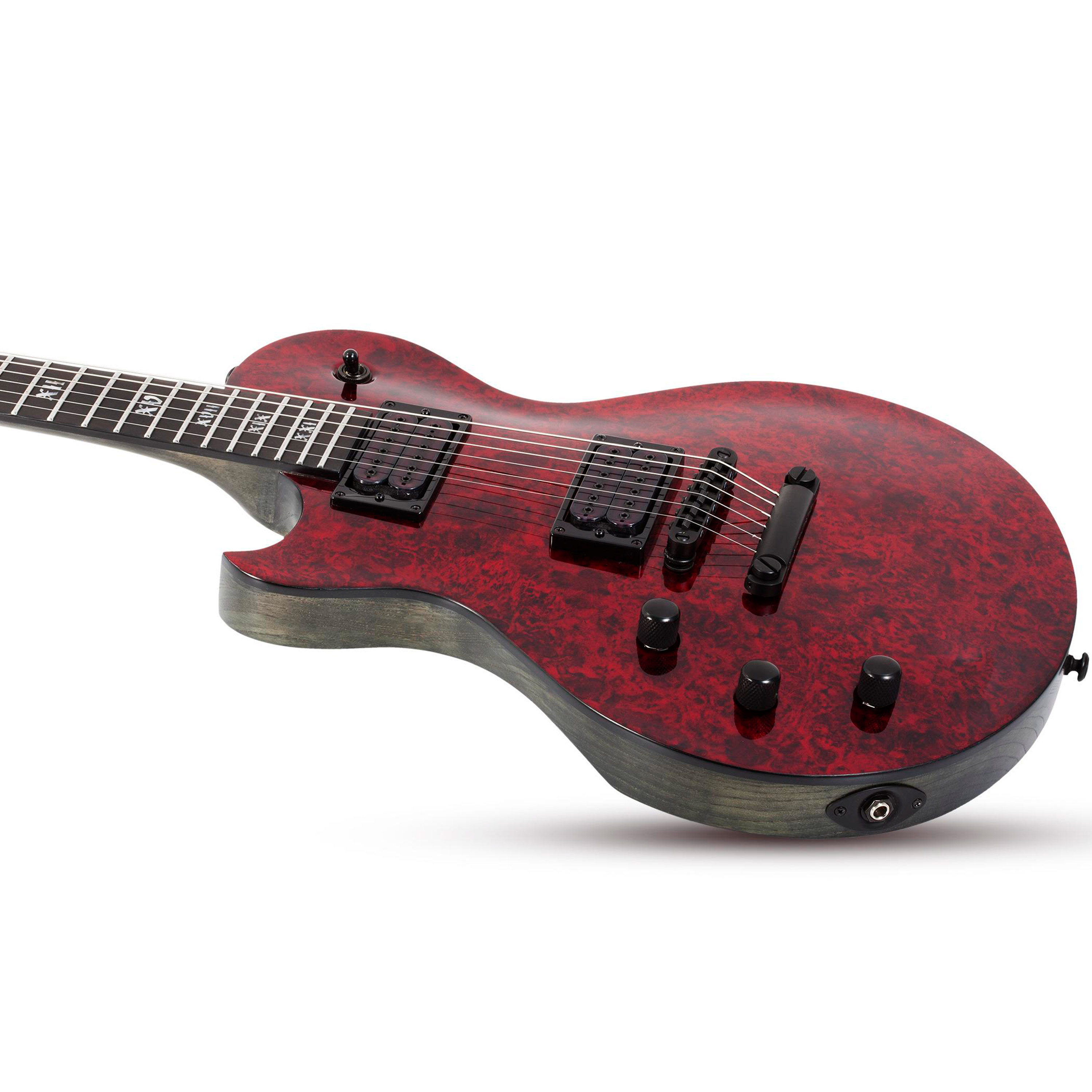 Schecter Apocalypse Solo-II chevalet fixe, gaucher - Red Reign ...