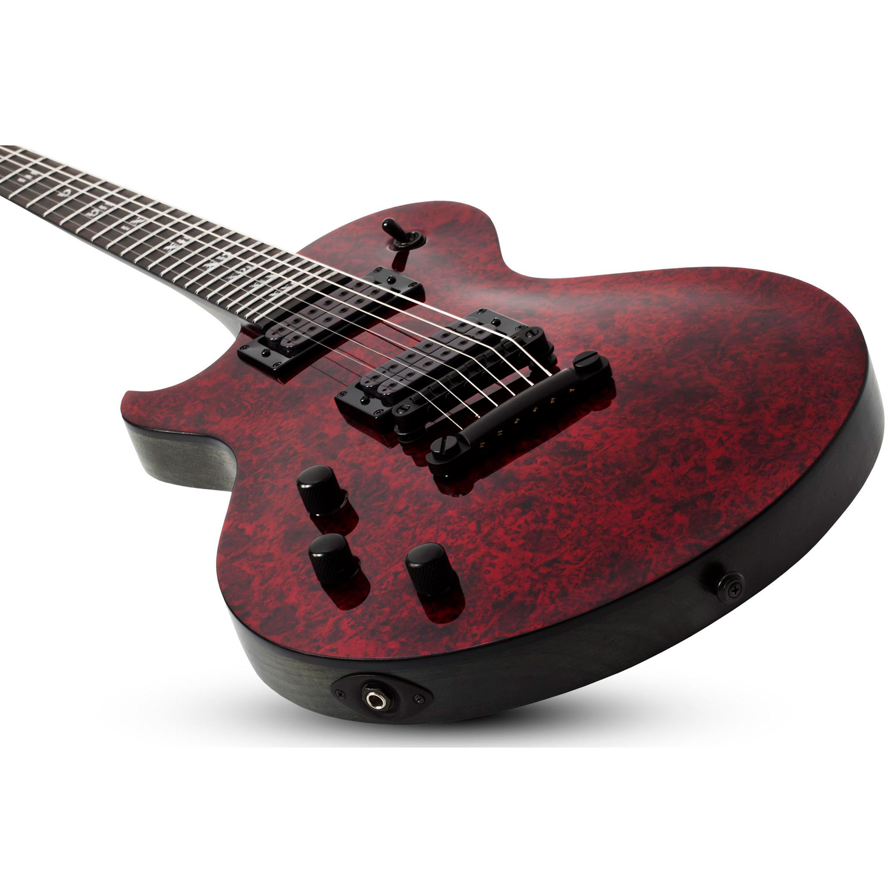 Schecter Apocalypse Solo-II chevalet fixe, gaucher - Red Reign ...