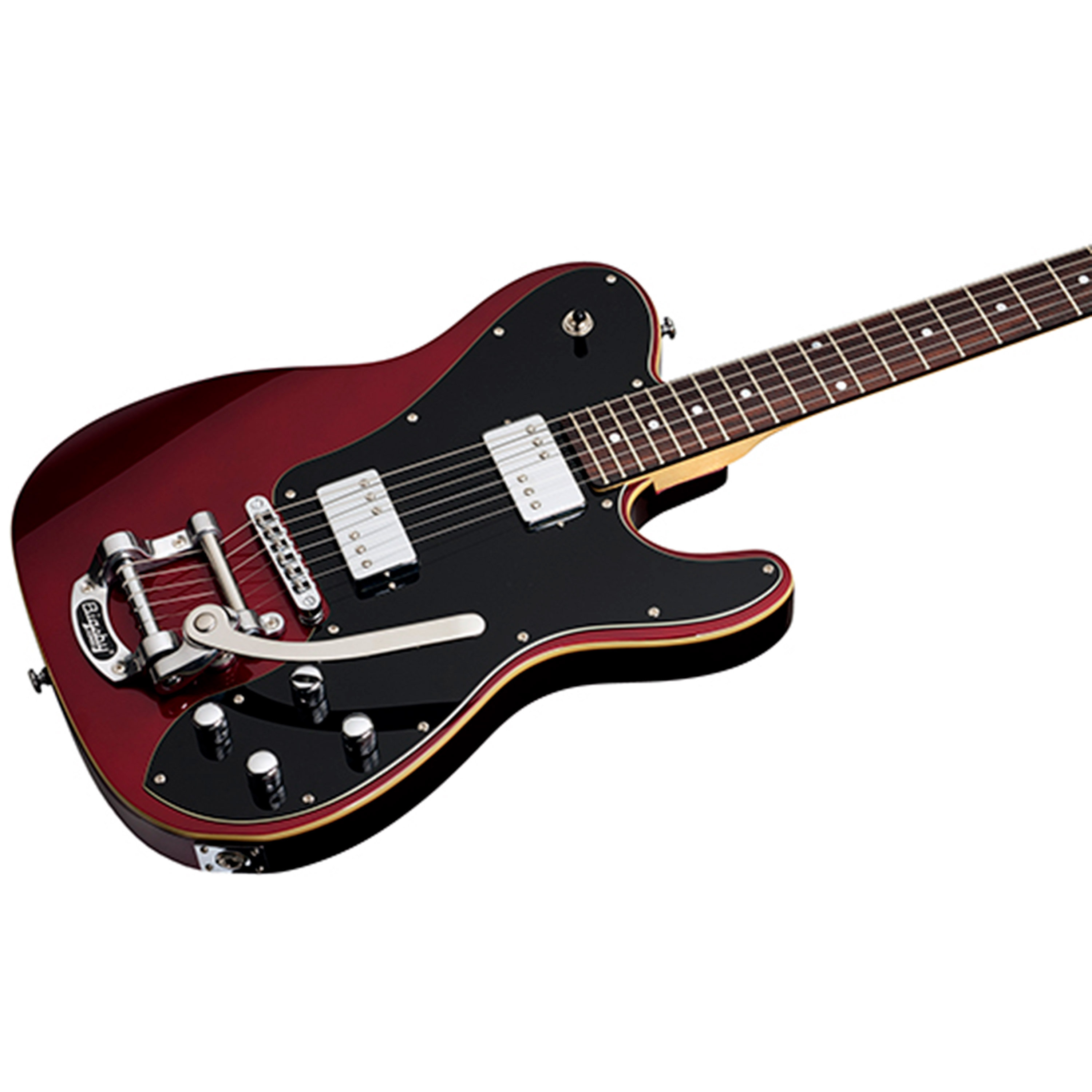 Schecter PT Fastback II Bigsby - Metallic Red - Guitare métal / moderne ...