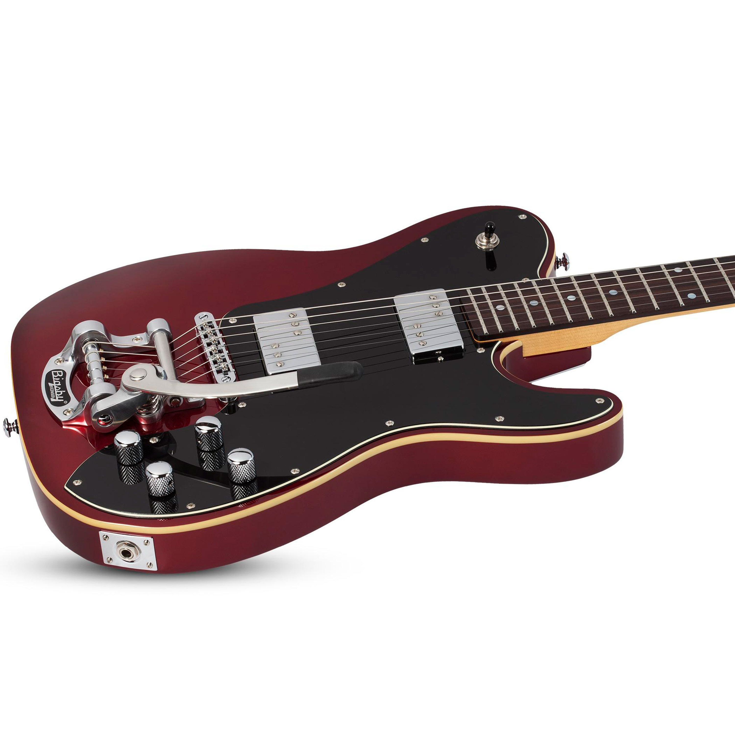 Schecter PT Fastback II Bigsby - Metallic Red - Guitare métal / moderne ...
