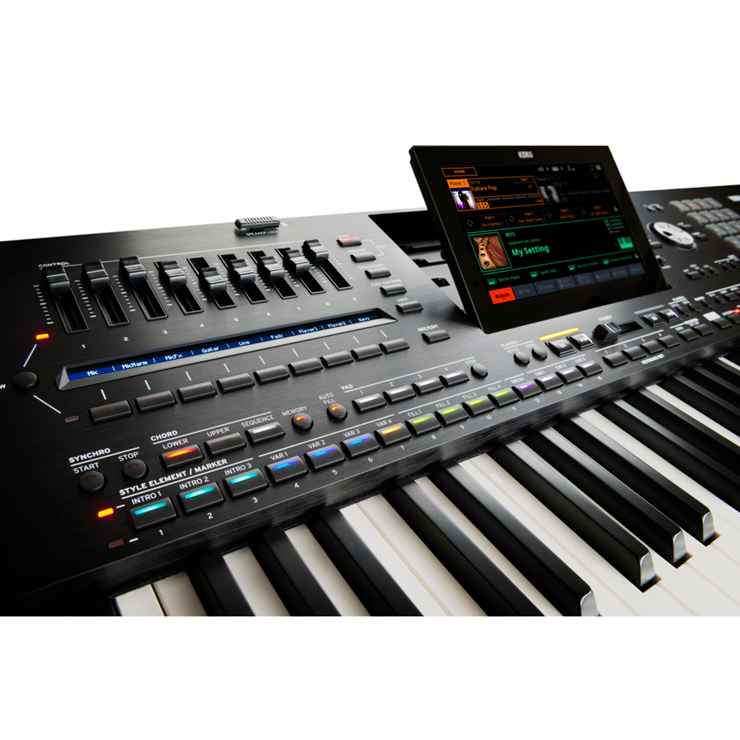 Korg Pa5X 76 : Clavier Toucher Dynamique - SonoVente.com