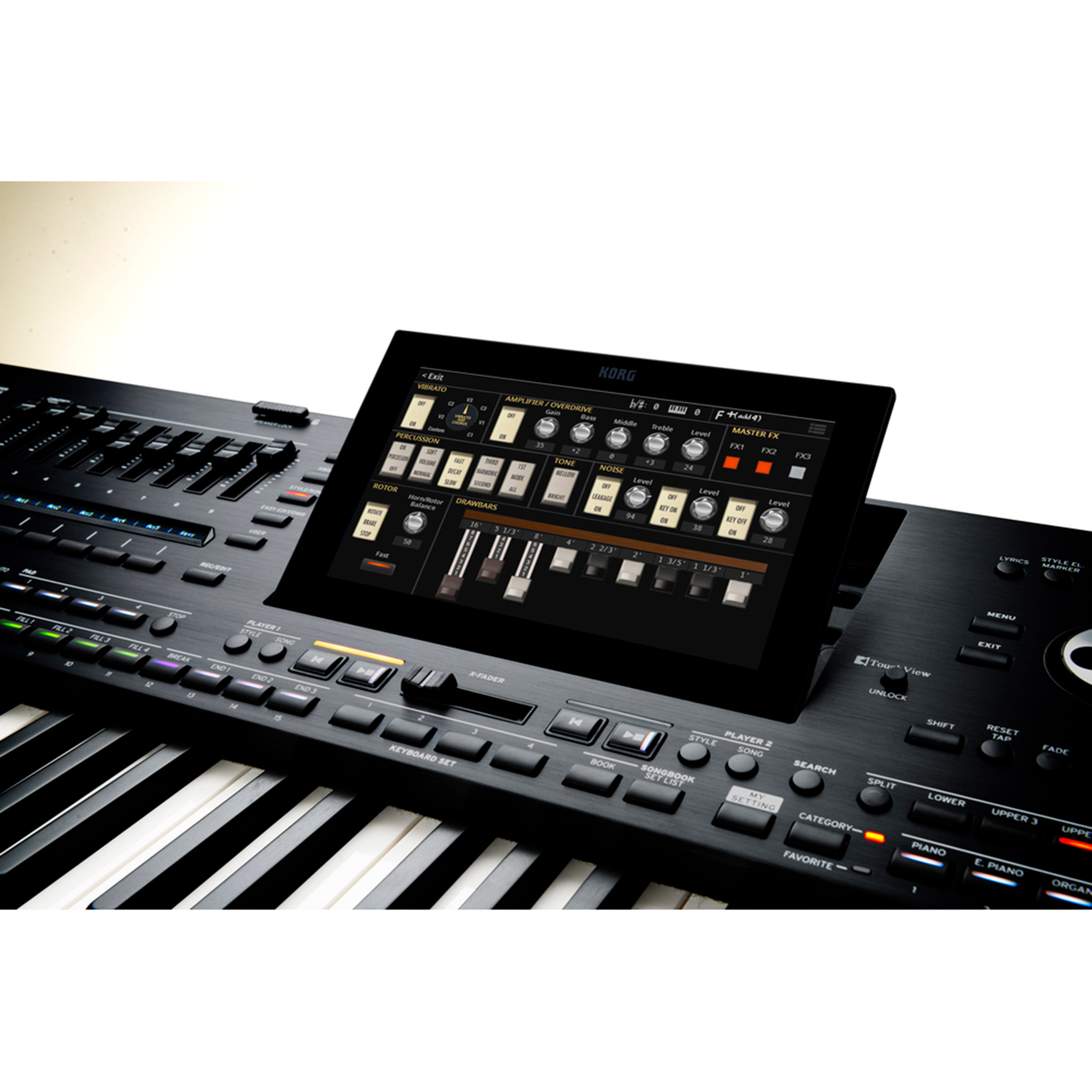 Korg Pa5X 76 : Clavier Toucher Dynamique - SonoVente.com