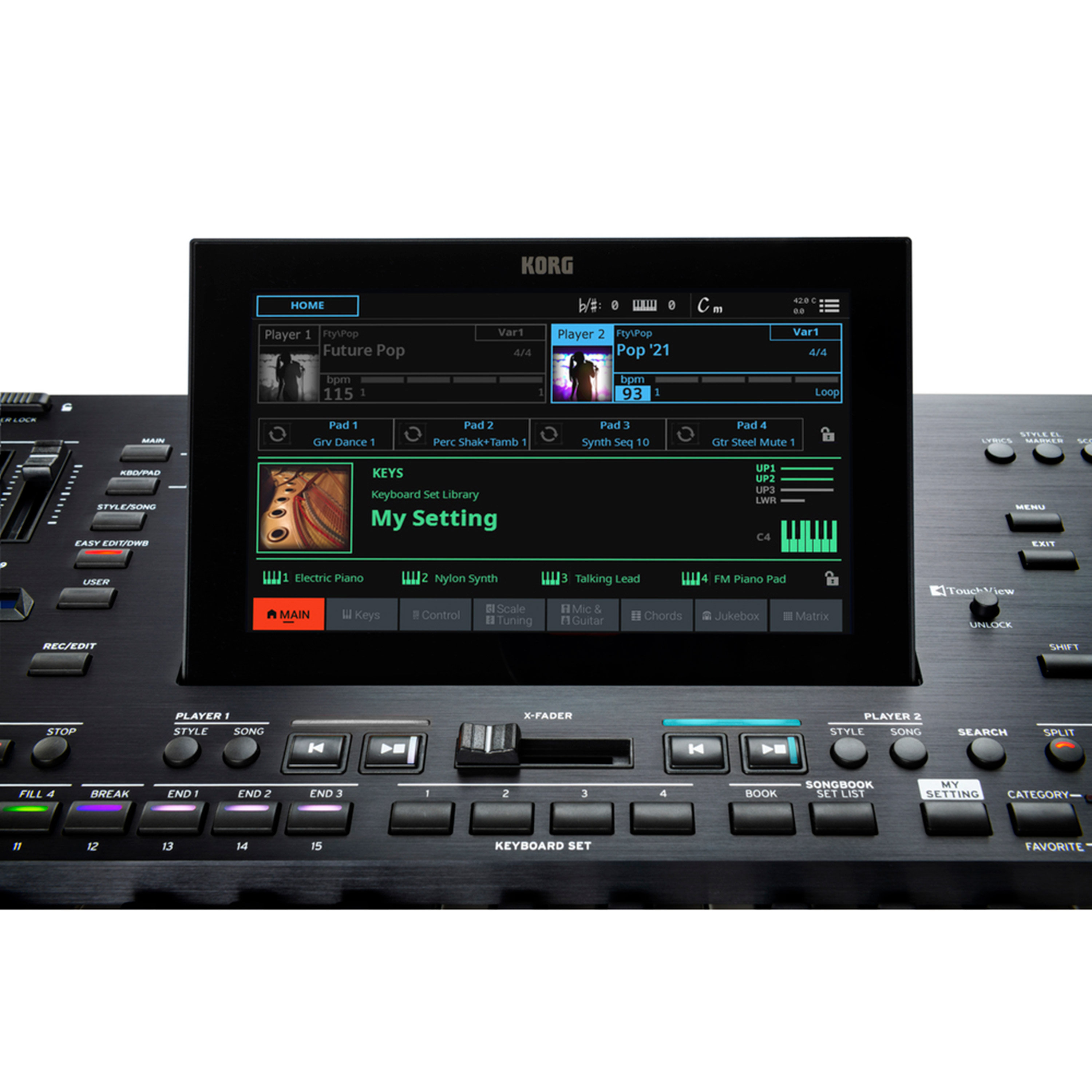 Korg Pa5X 76 : Clavier Toucher Dynamique - SonoVente.com