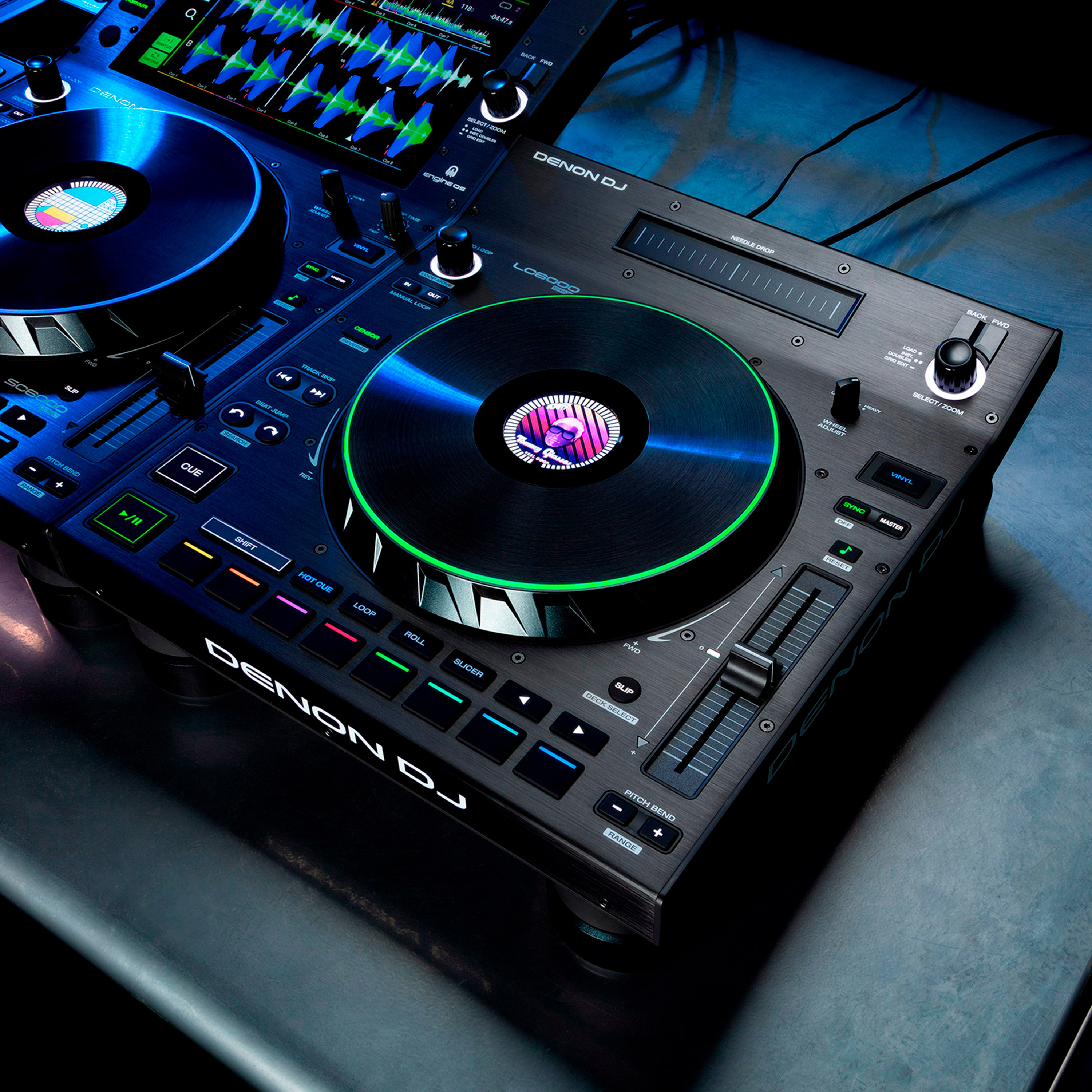 Denon DJ SC6000 Prime + LC 6000 Bundle - Contrôleur DJ autonome SonoVente.com