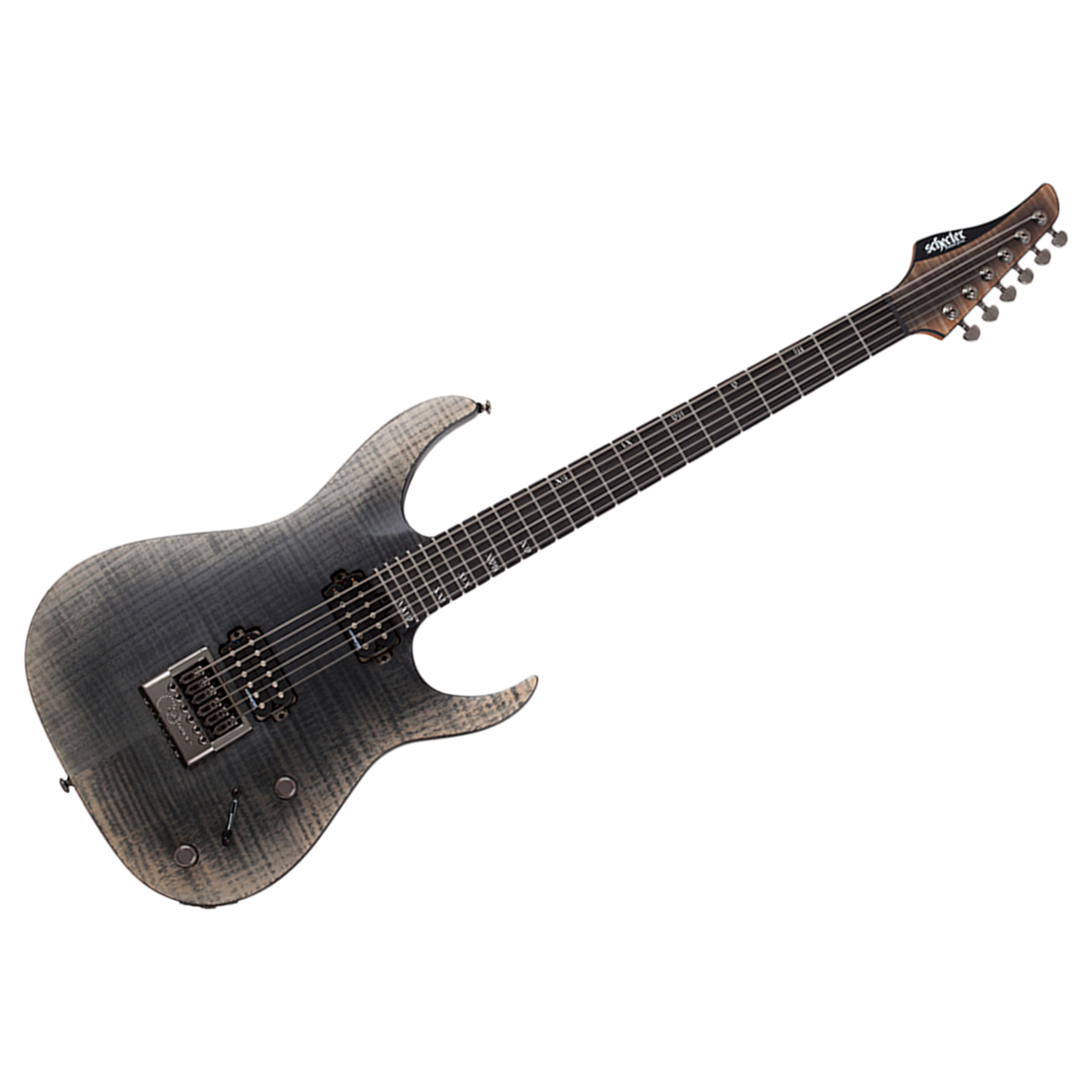 Schecter Banshee Mach 6 Evertune - Fallout Burst - Guitare métal ...