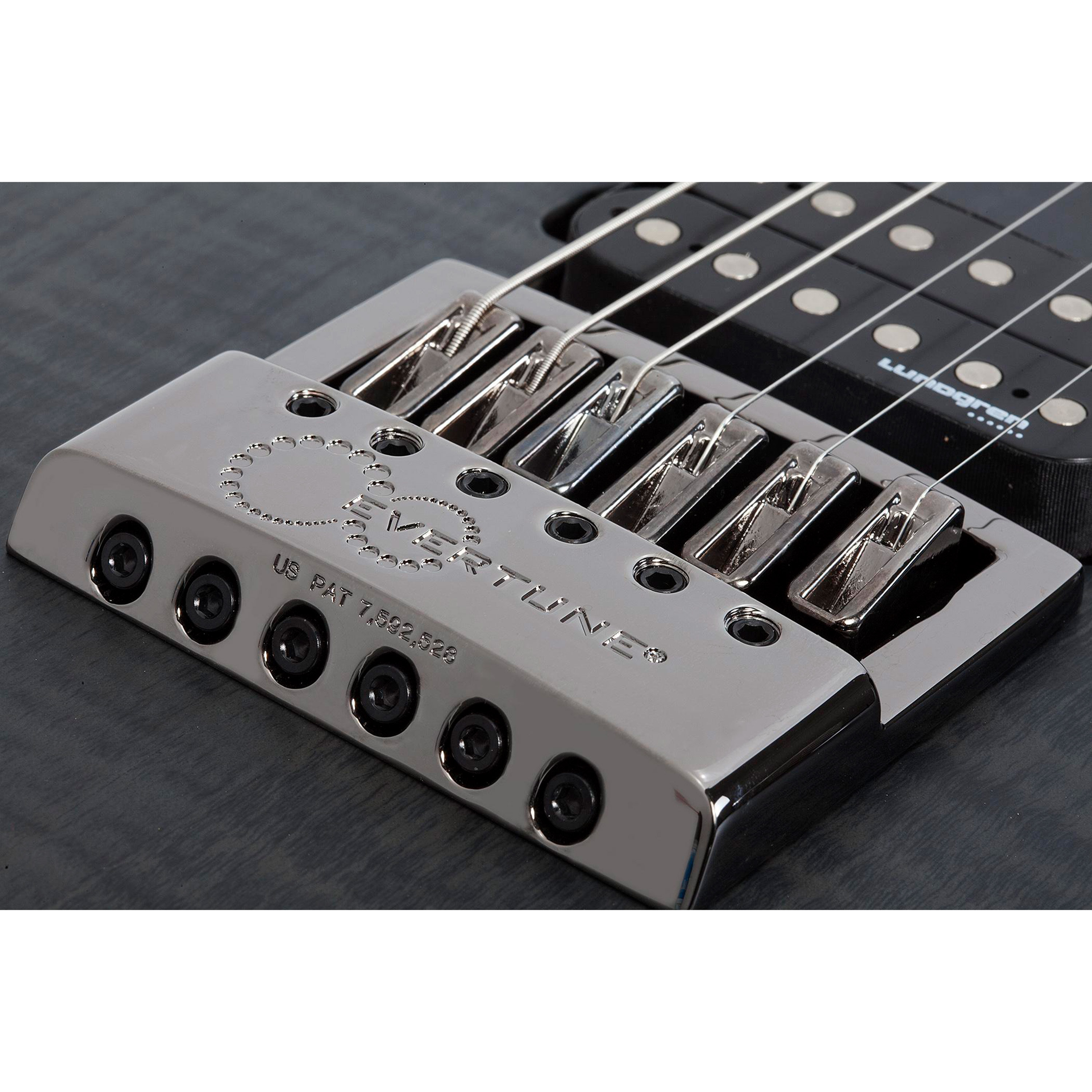 Schecter Banshee Mach 6 Evertune - Fallout Burst - Guitare métal ...