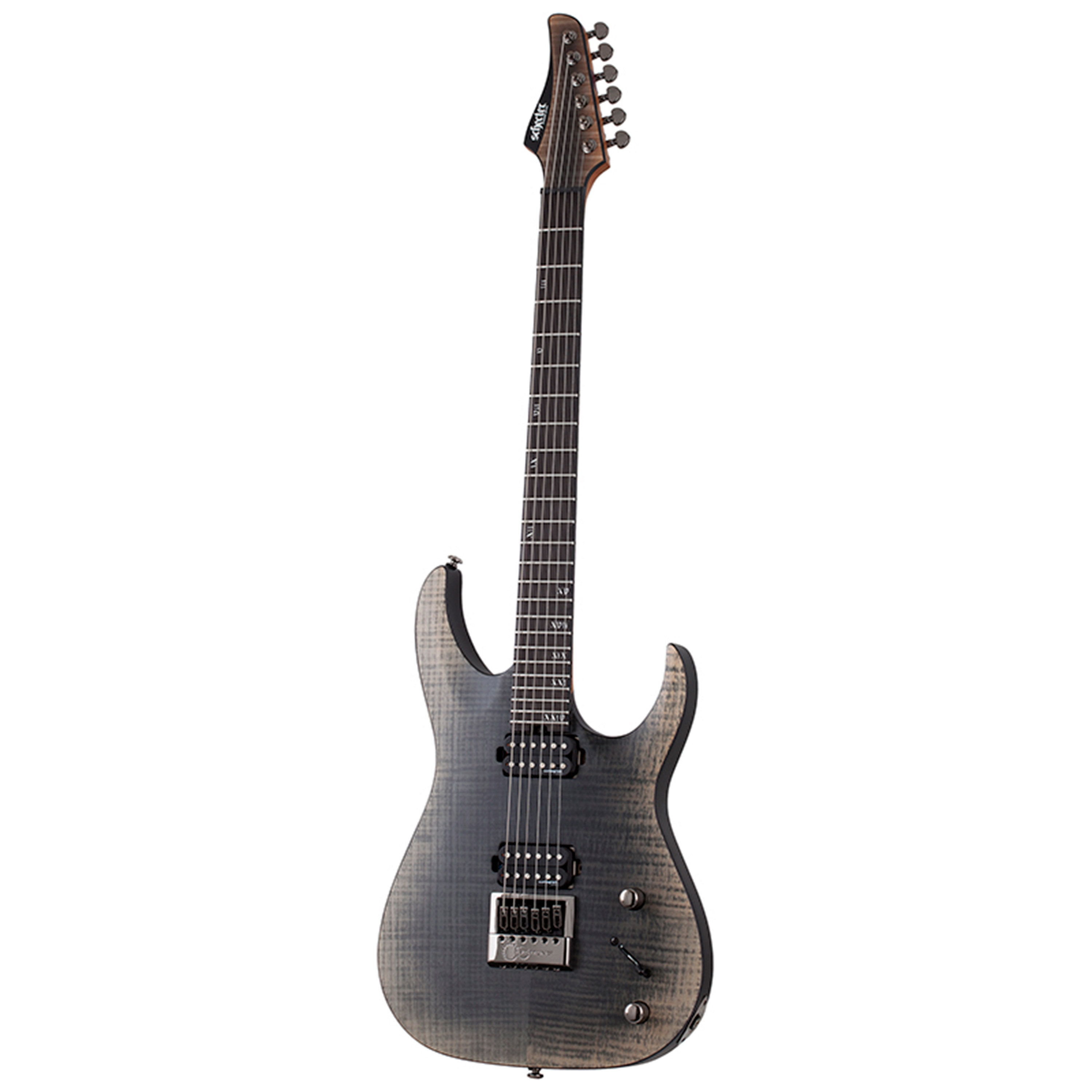 Schecter Banshee Mach 6 Evertune - Fallout Burst - Guitare métal ...